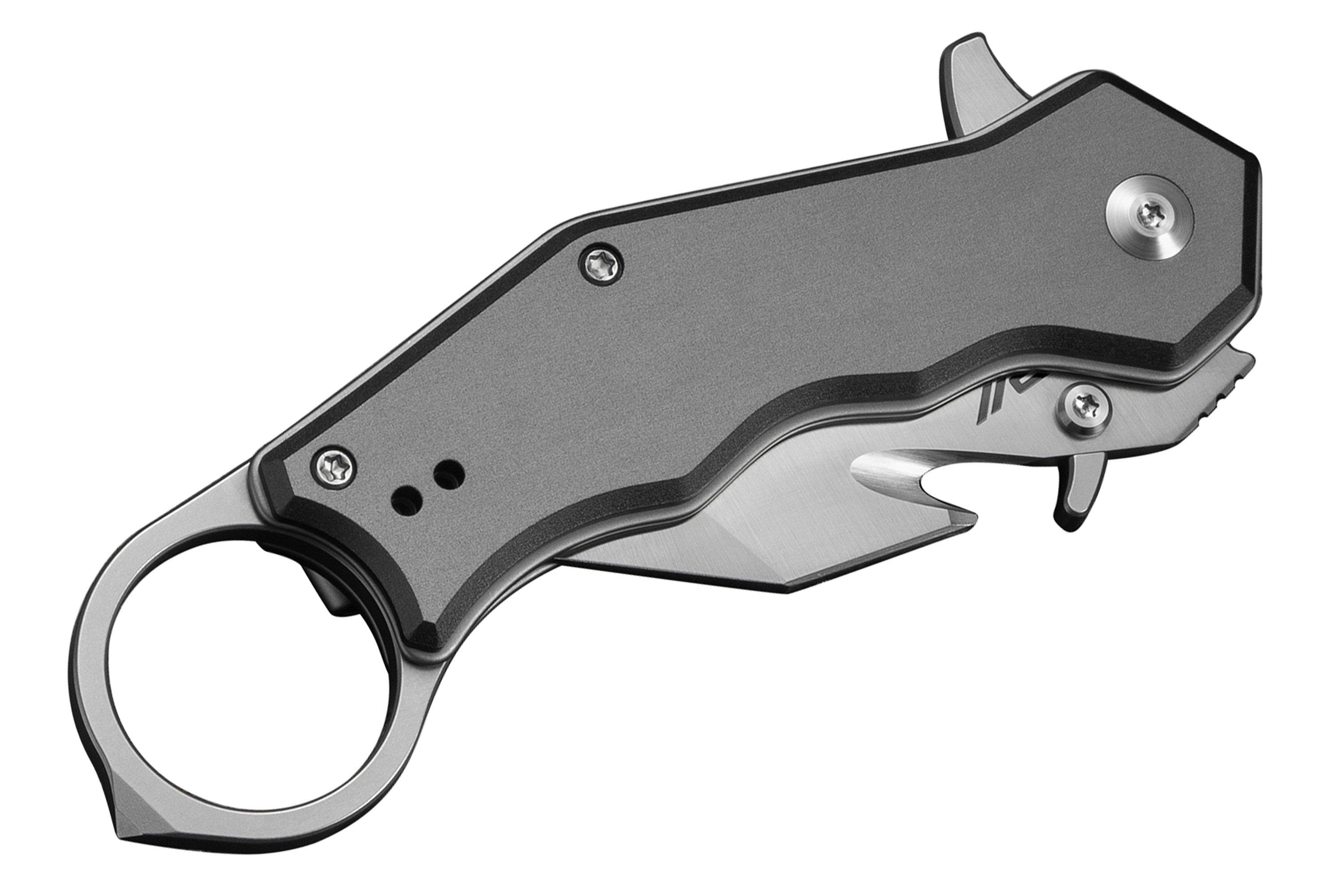 Civivi Amaroq C24018-1 Satin Nitro-V, Gray Aluminium, zakmes, Tony ...