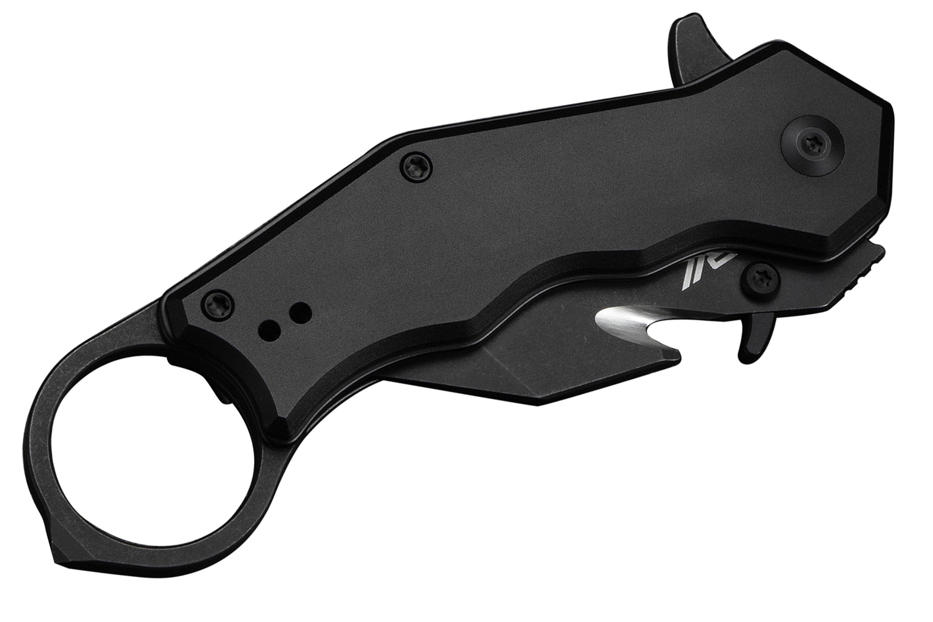 Civivi Amaroq C24018-2 Blackwashed Nitro-V, Black Aluminium, zakmes ...