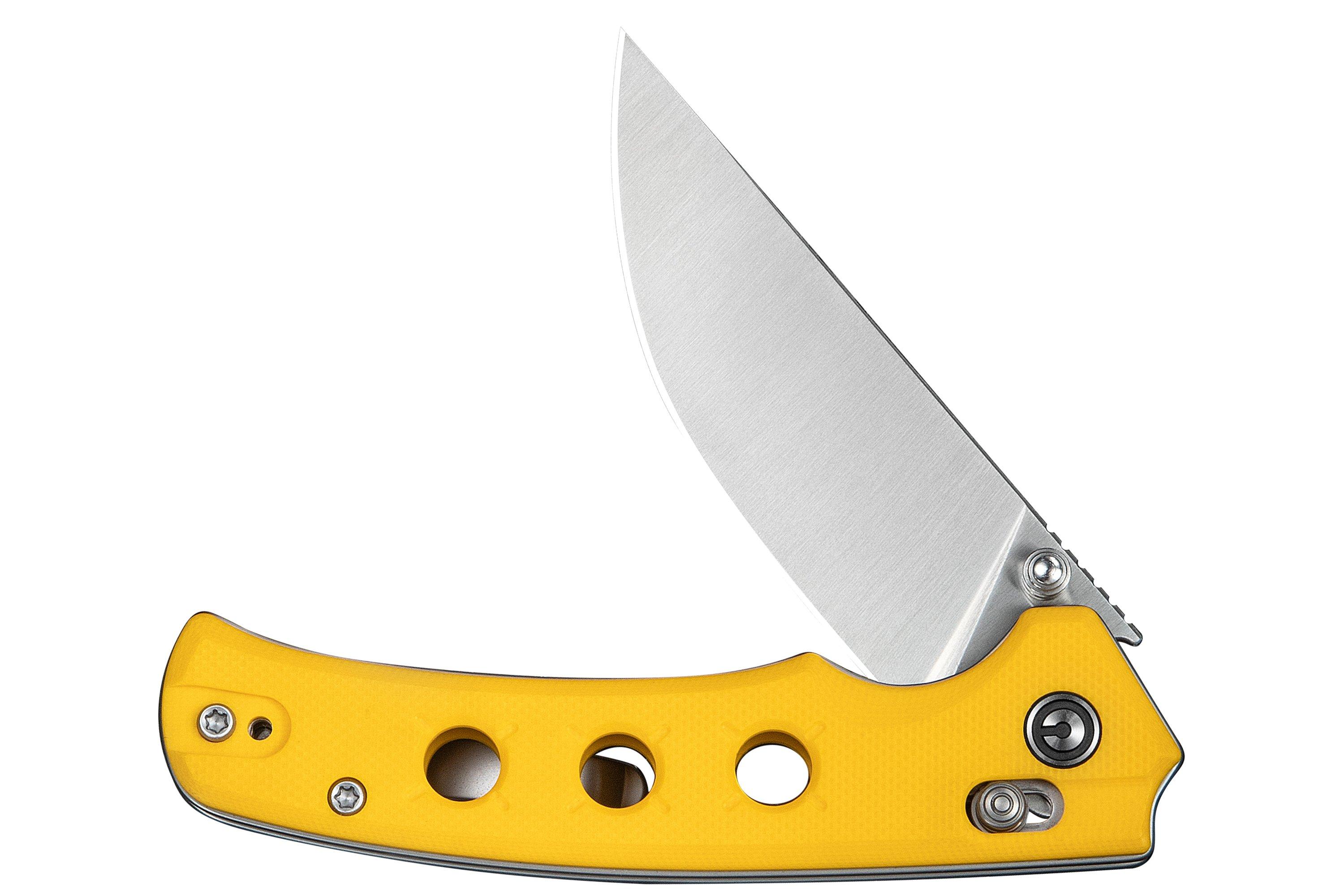 Civivi Noctis C24020C-2 Satin Nitro-V, Yellow G10, pocket knife ...
