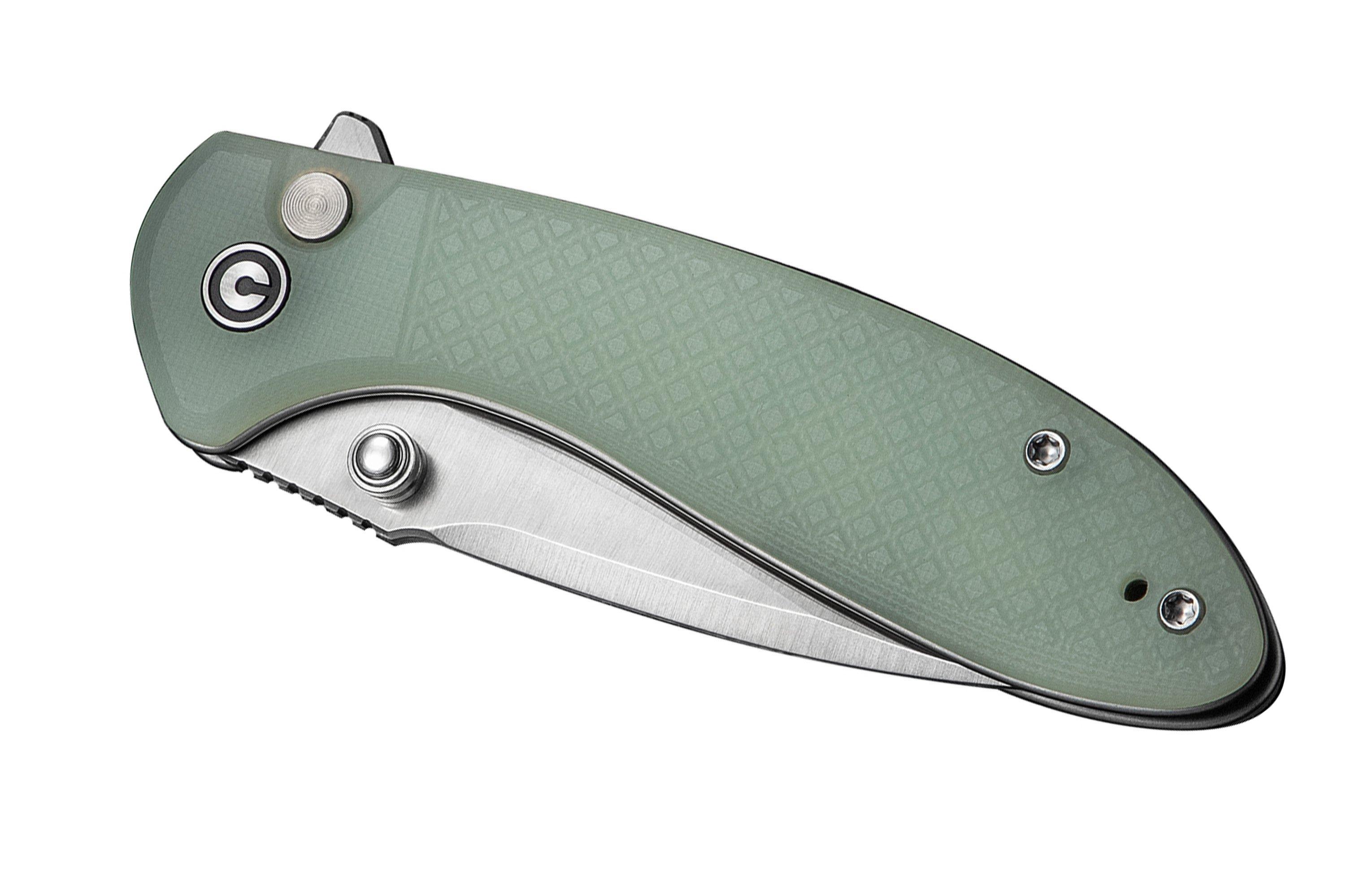 Civivi Faeger C24031-3 Satin 14C28N, Milled Natural G10, navalha ...
