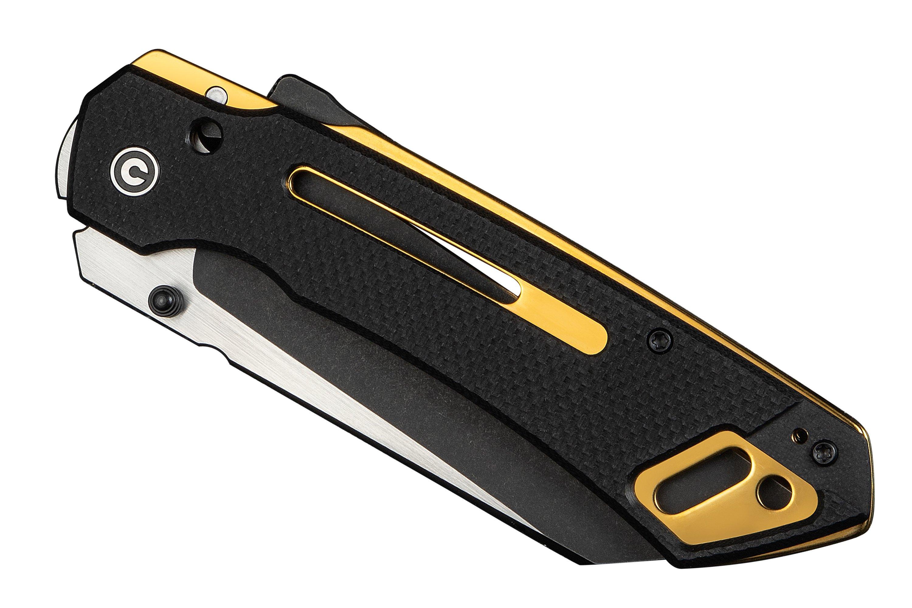 Civivi Buster FG C24052-1 Blackwashed Nitro-V, Black G10, zakmes, Snecx ...