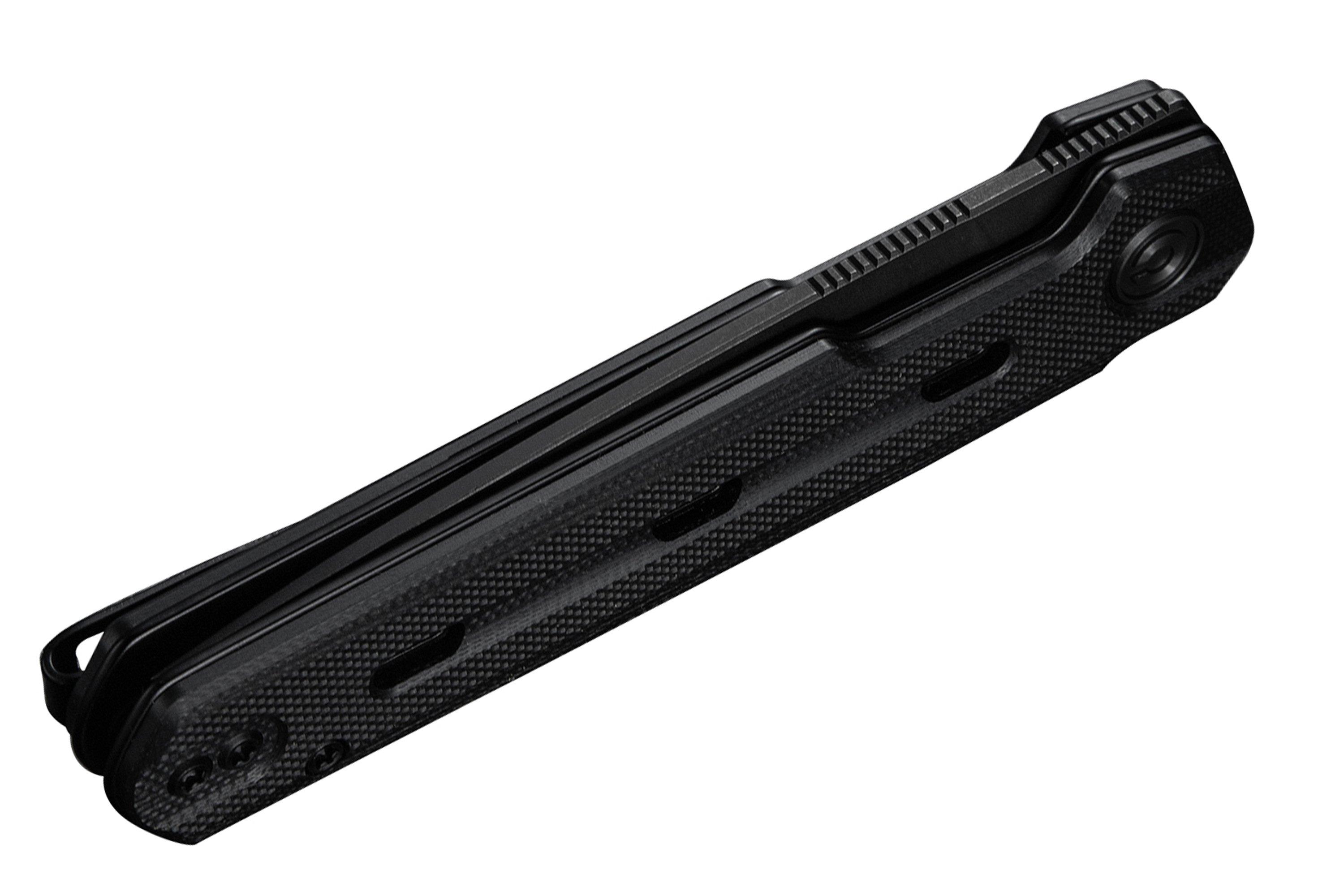 Civivi Navo C25015A-1 Blackwashed Nitro-V, Black G10, pocket knife ...
