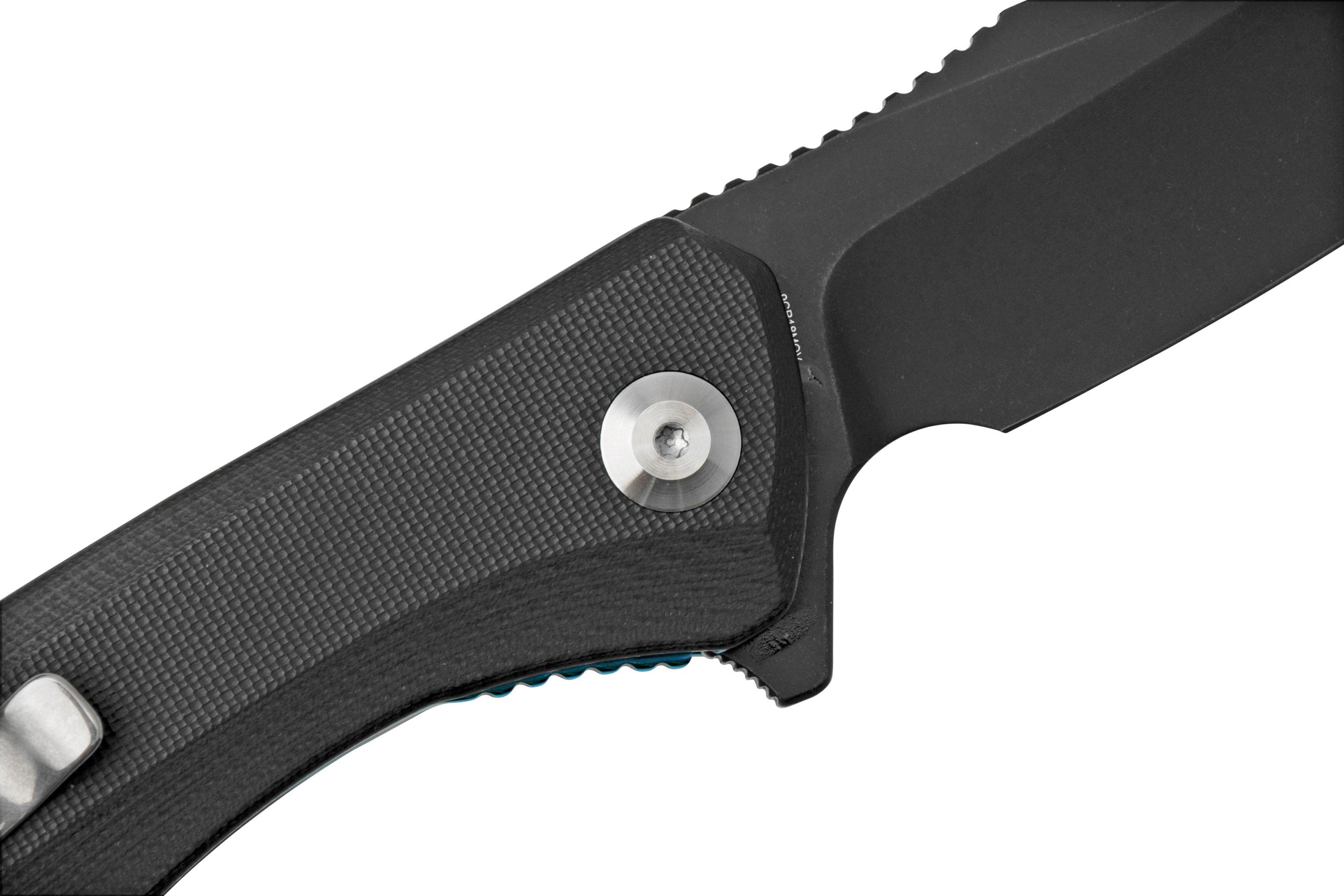 Civivi Baklash C801H Blackwashed, Black G10 pocket knife ...