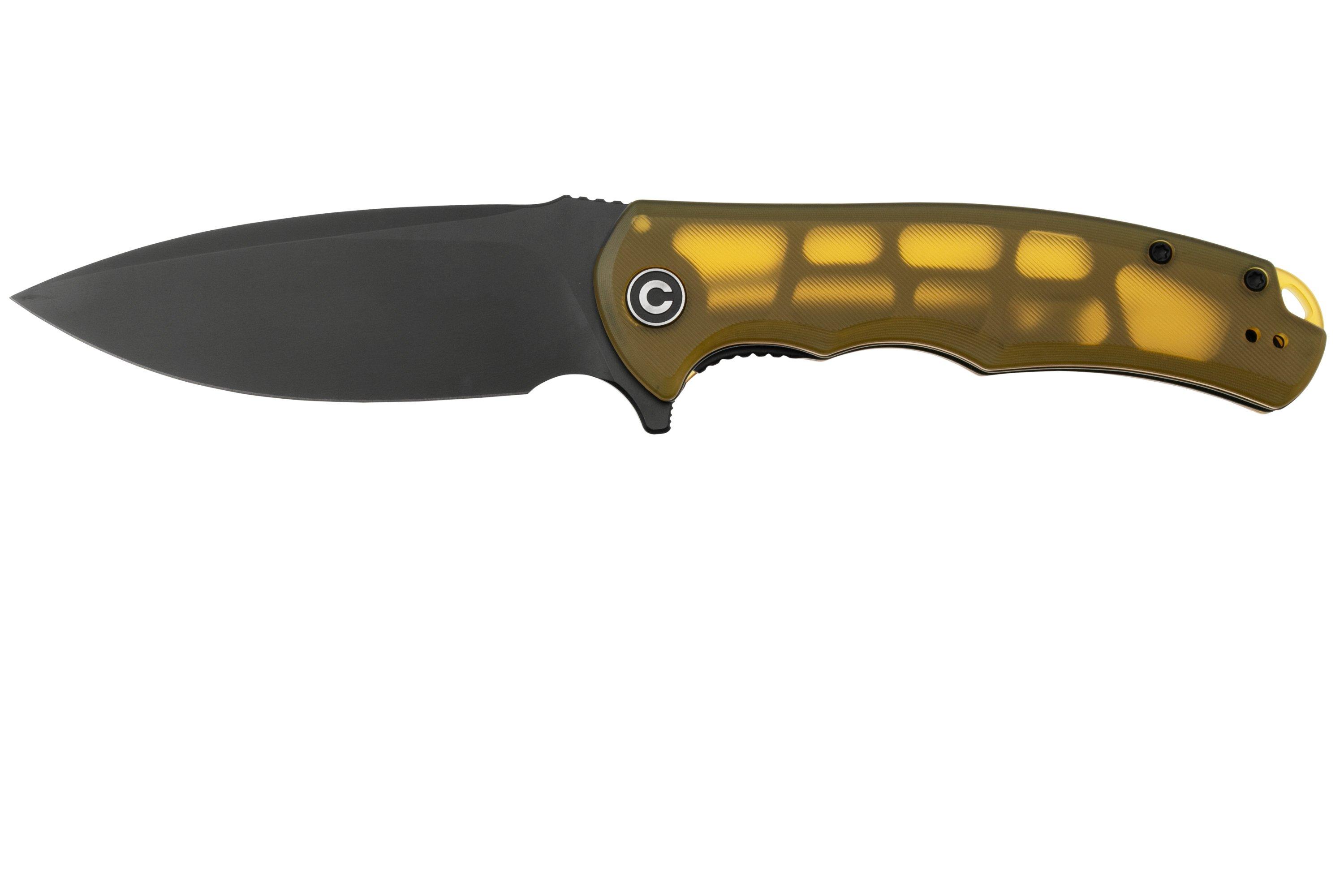 Civivi Praxis C803M Black Blade, Bead Blasted Ultem, pocket knife ...