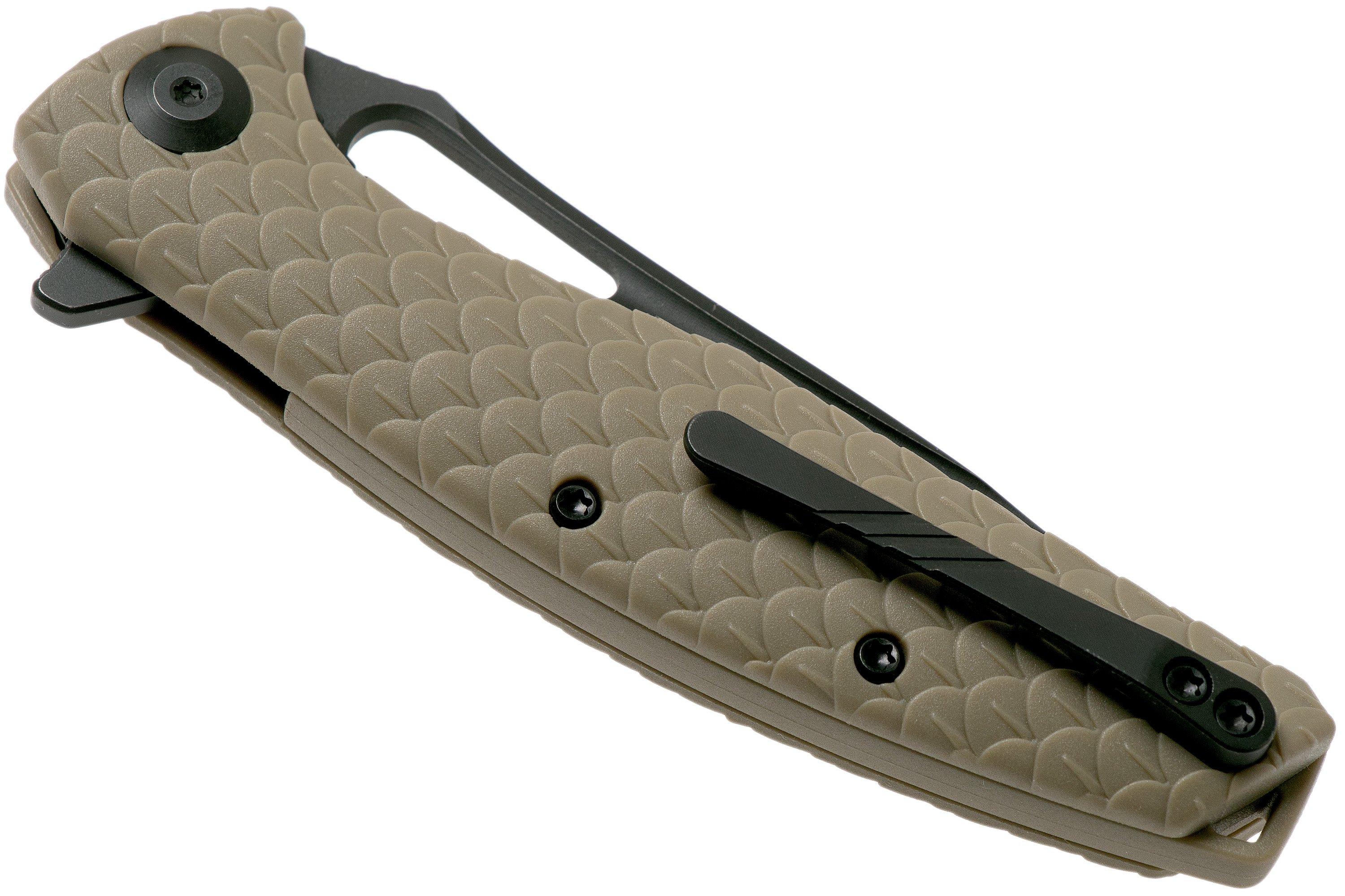 Civivi Wyvern C902F Tan, Black pocket knife | Advantageously shopping ...