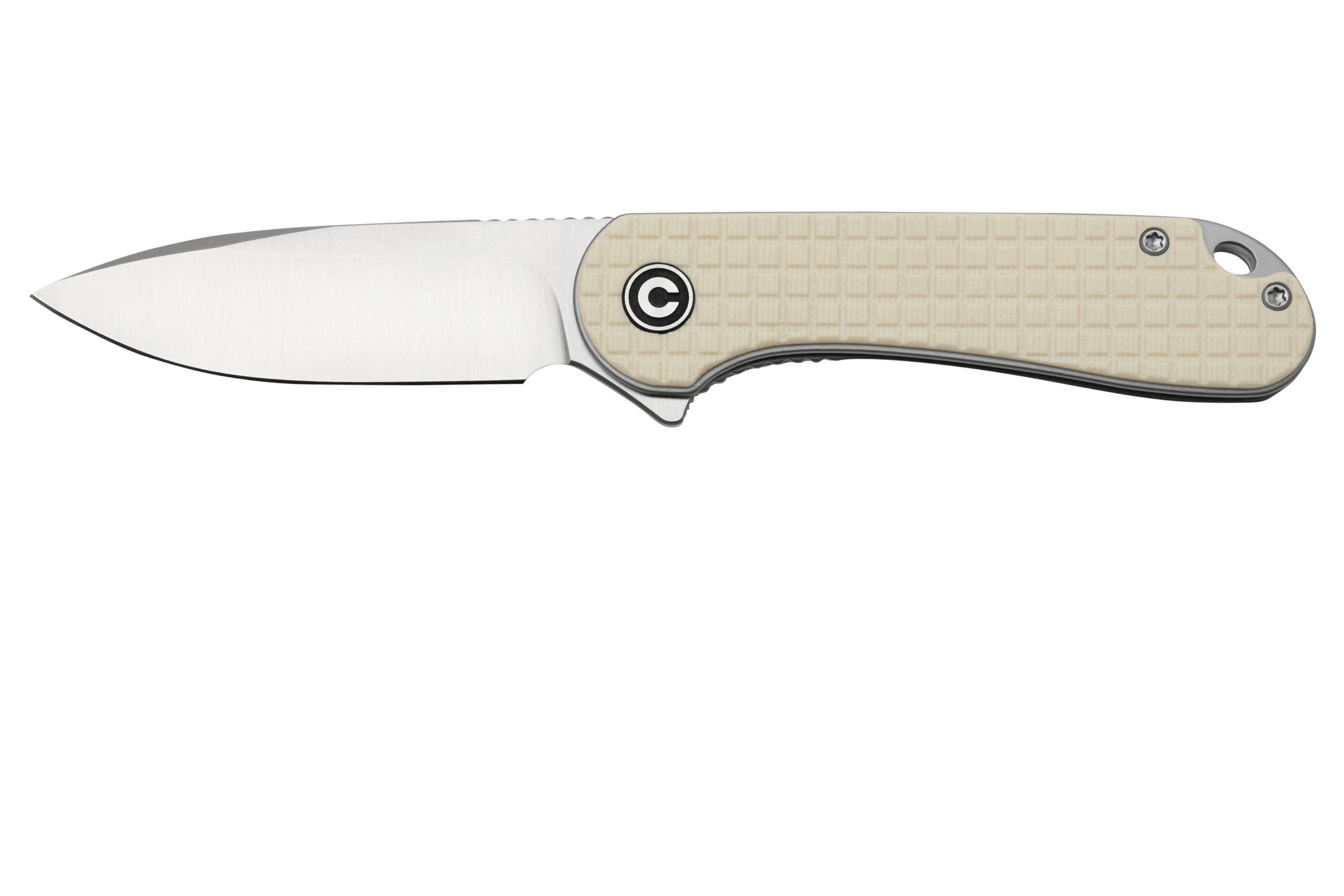 Civivi Elementum C907A-3 Frag Patterned Ivory G10 pocket knife ...
