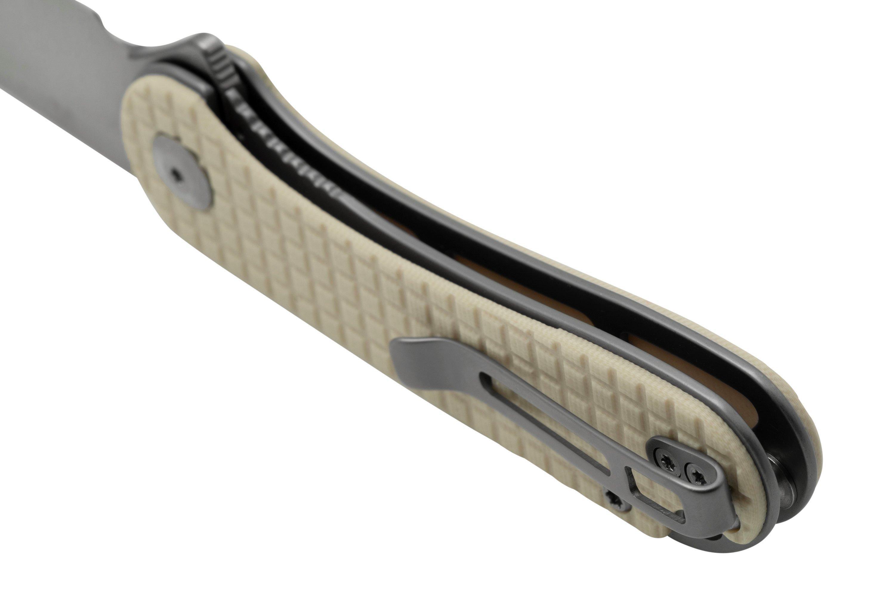 Civivi Elementum C907A-3 Frag Patterned Ivory G10 pocket knife ...