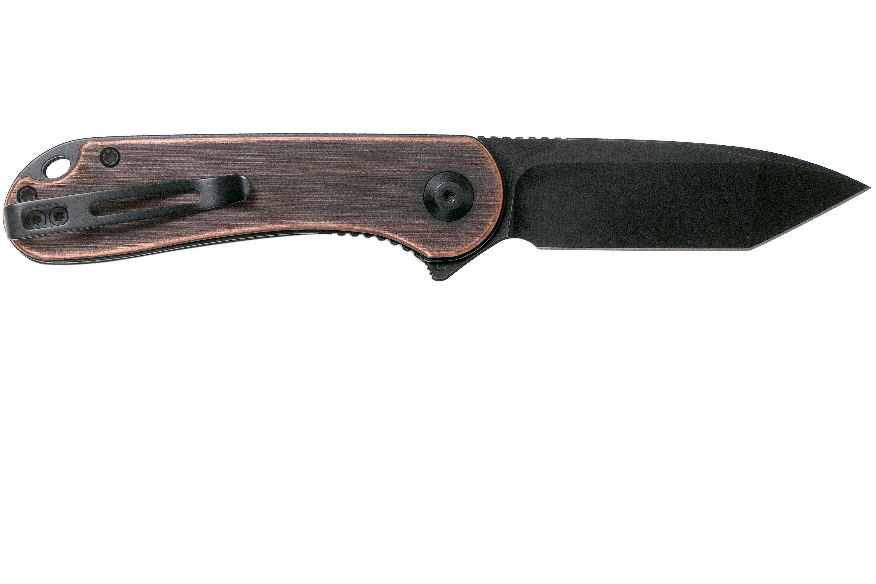 Civivi Elementum Tanto C907T-B Black, Hand Rubbed Copper zakmes ...