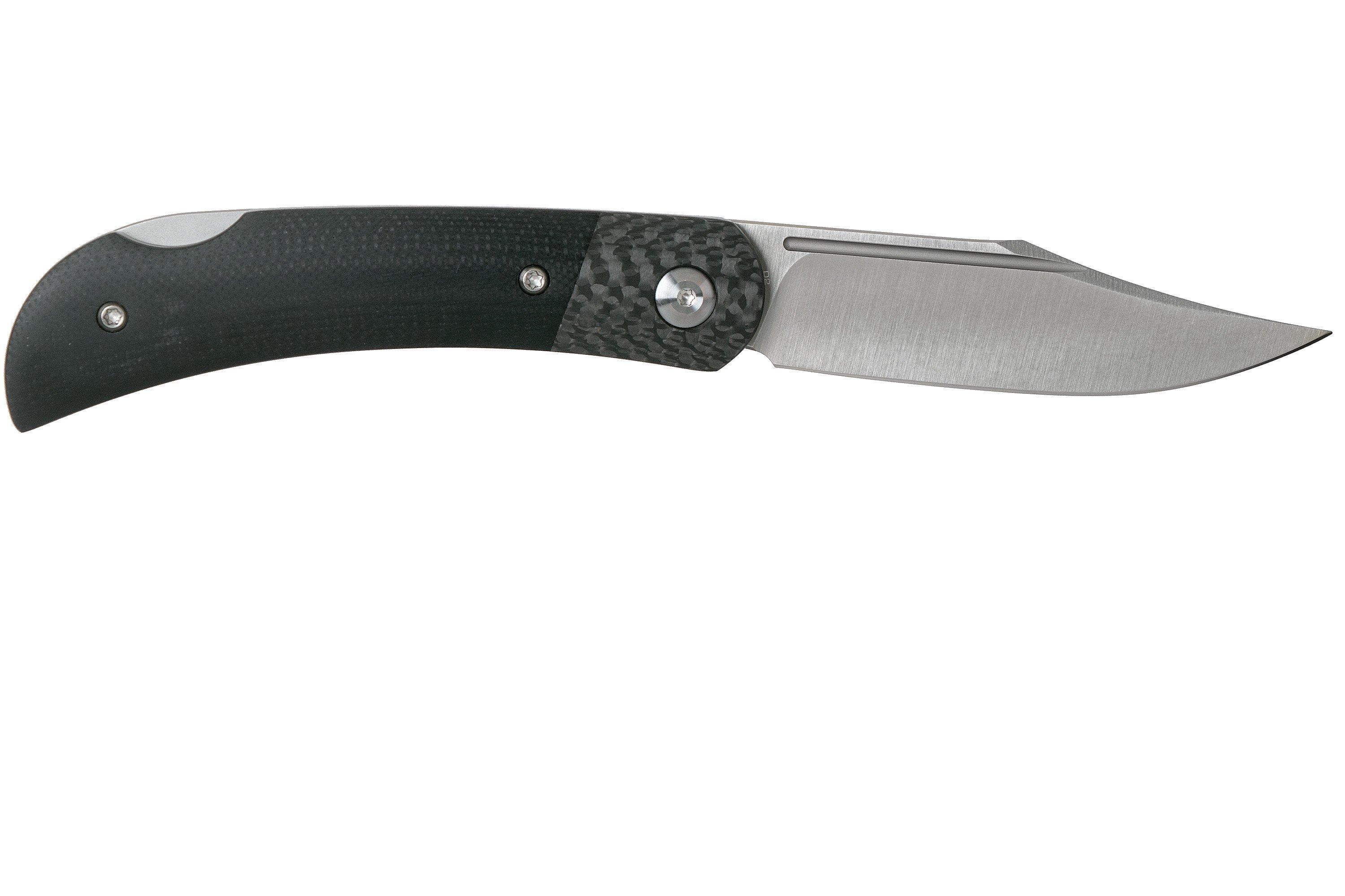 Civivi Rustic Gent C914A Carbon fibre & Black G10 cuchillo de caballero ...