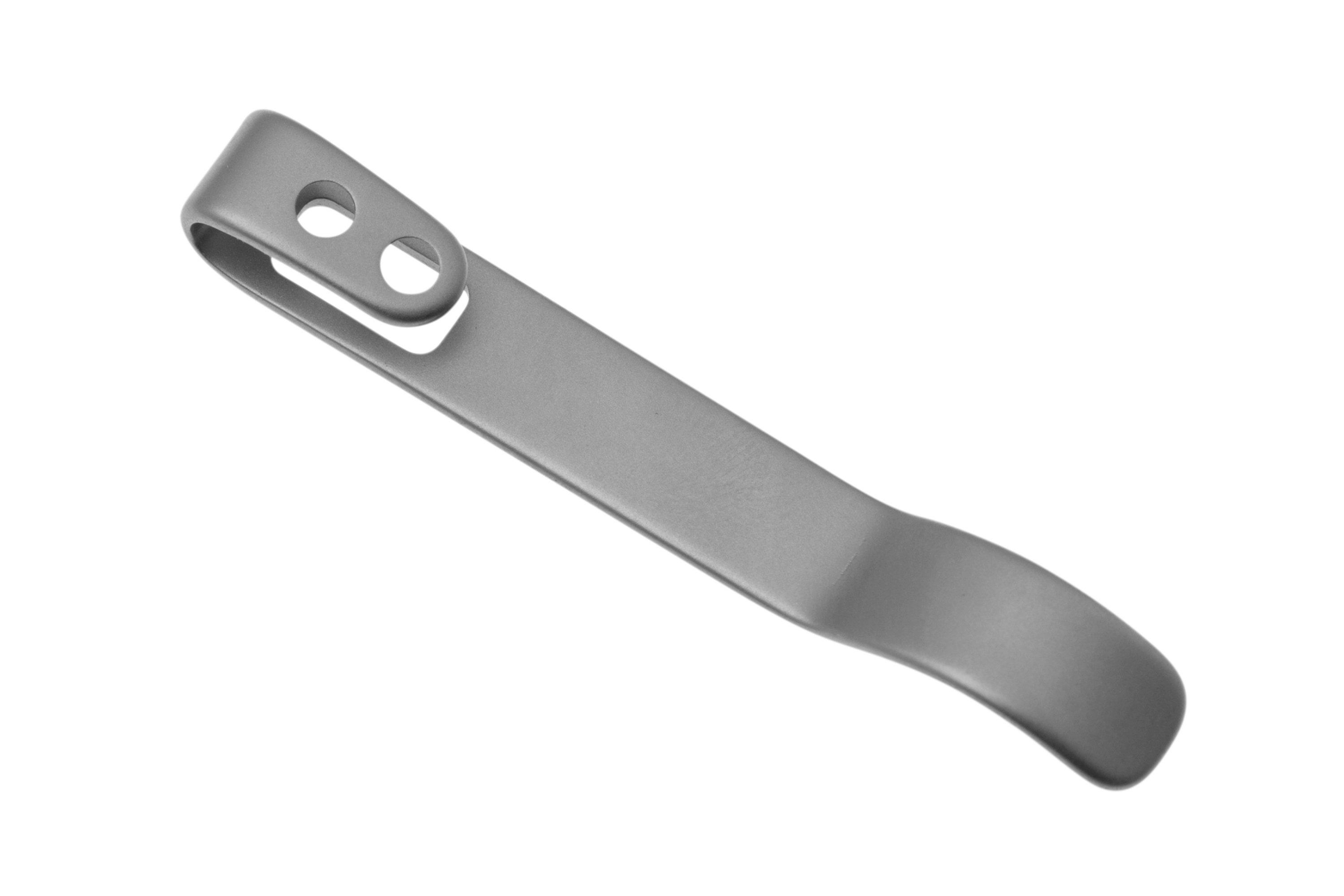 Civivi Pocketclip Stainless CA-07B sans vis, Ben Petersen design ...