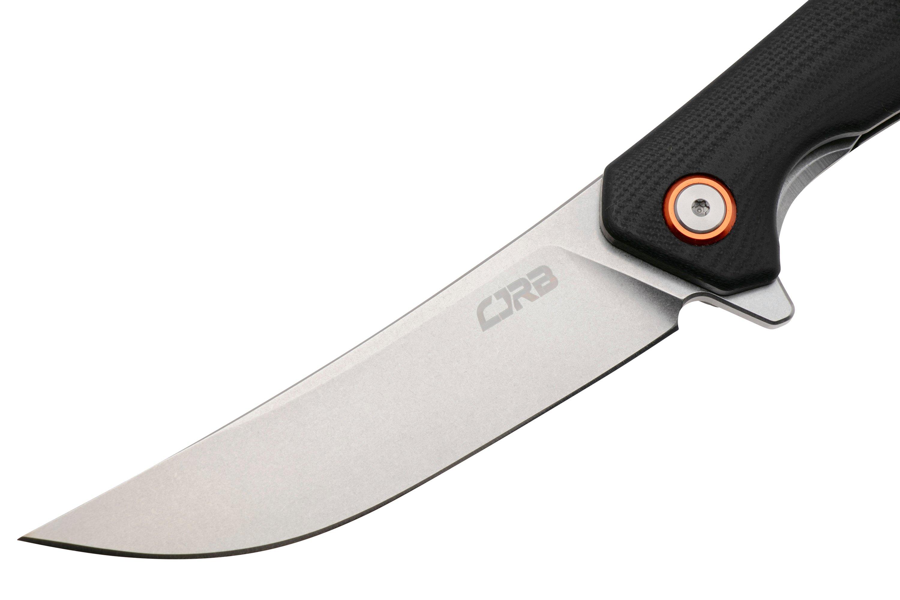 Nóż składany CJRB Gobi J1906-BKC, Stonewashed AR-RPM9, Black G10 | Zalety robienia zakupów na ...