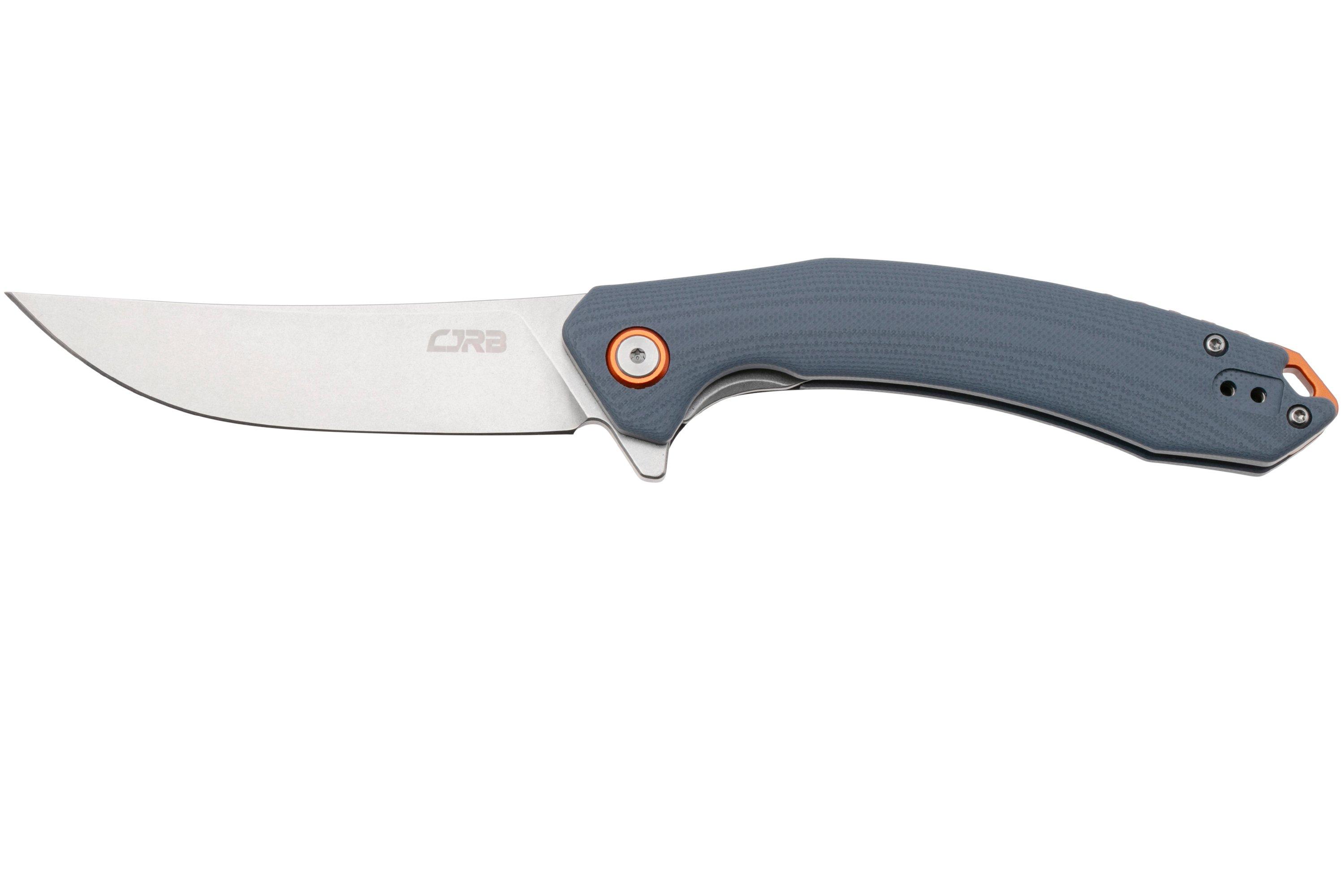 CJRB Gobi J1906-GYC, Stonewashed AR-RPM9, Grey G10, coltello da tasca | Fare acquisti ...