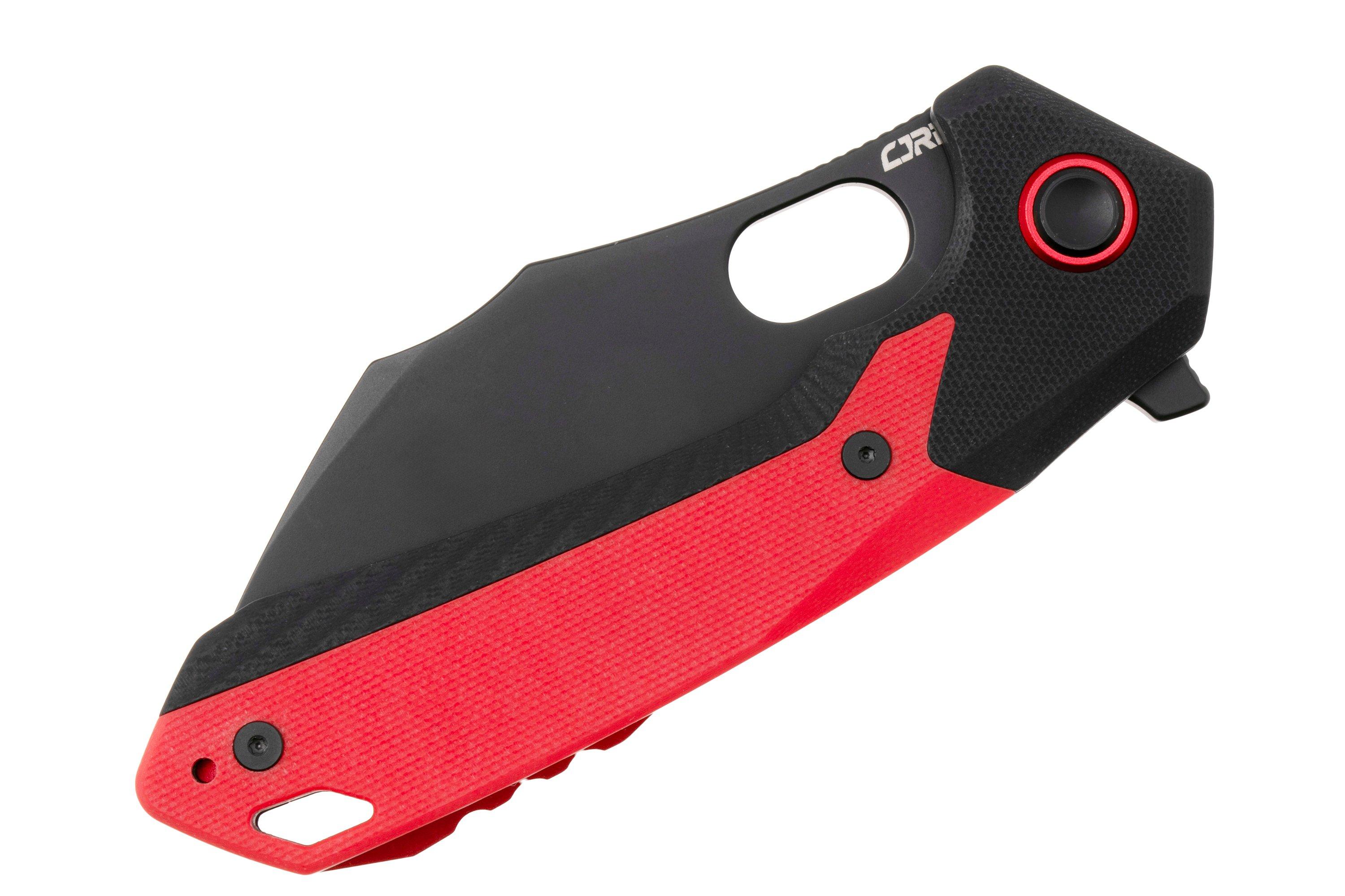 CJRB Caldera J1923-BRE, PVD AR-RPM9, Red G10, coltello da tasca | Fare ...