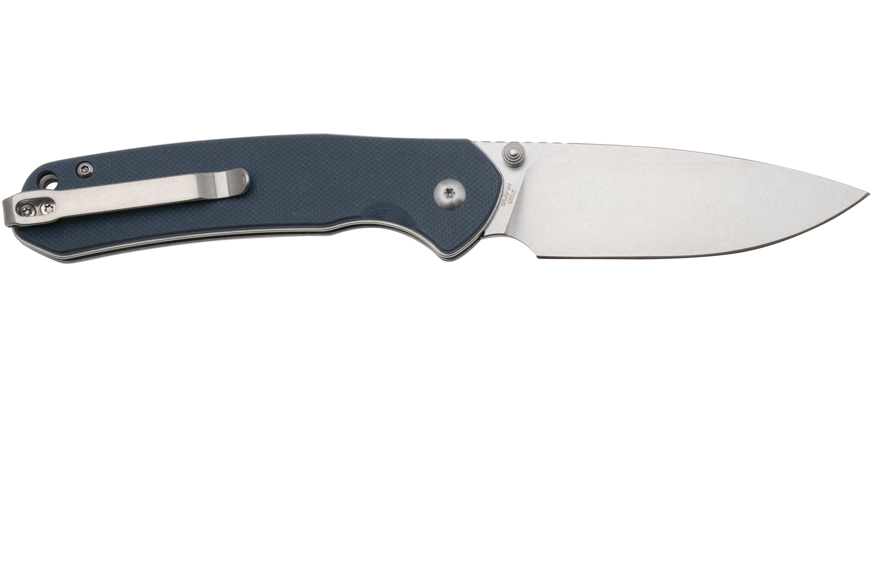 CJRB Pyrite J1925-GY, Stonewash AR-RPM9, Gray G10, coltello da tasca ...