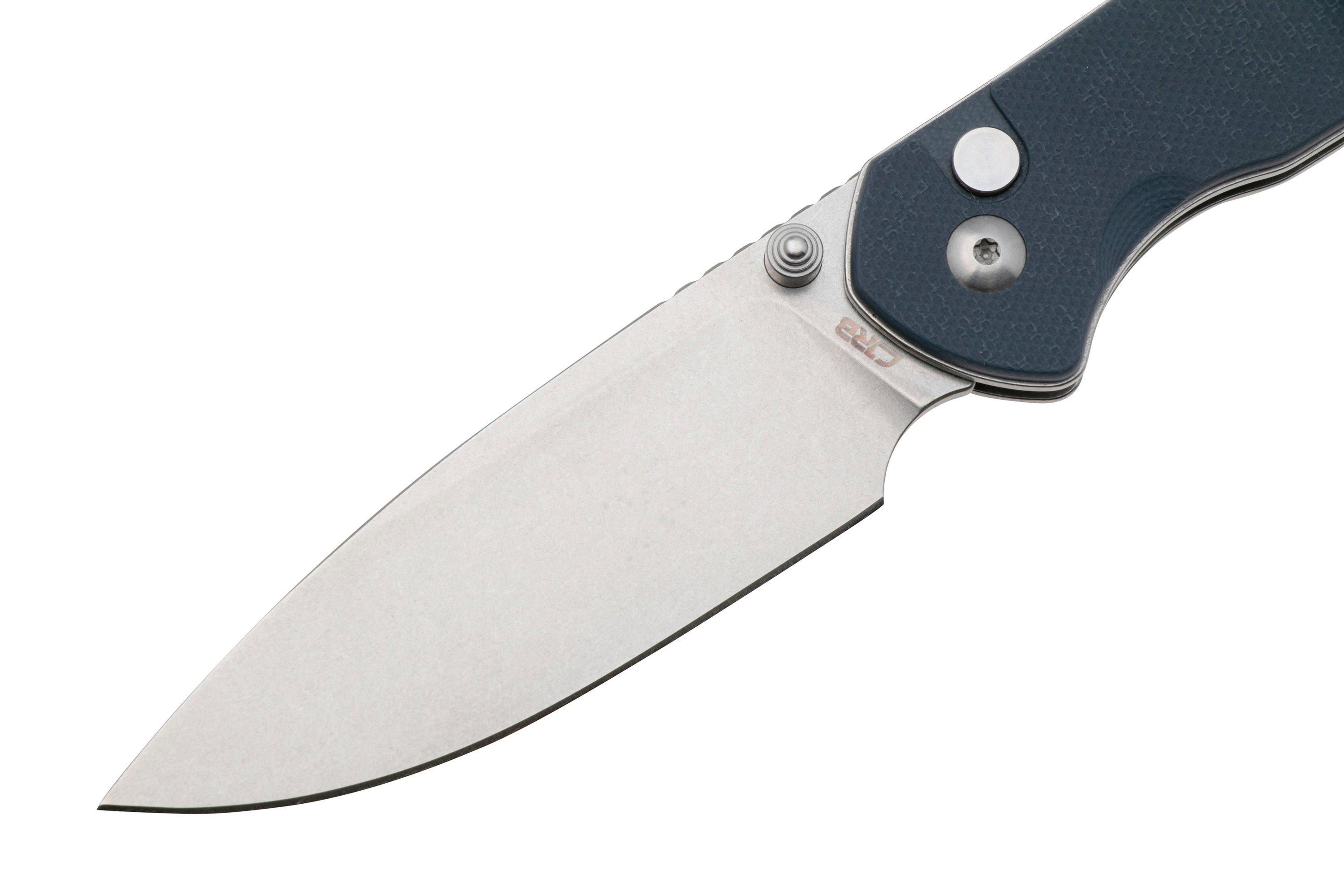 CJRB Pyrite J1925-GY, Stonewash AR-RPM9, Gray G10, pocket knife ...