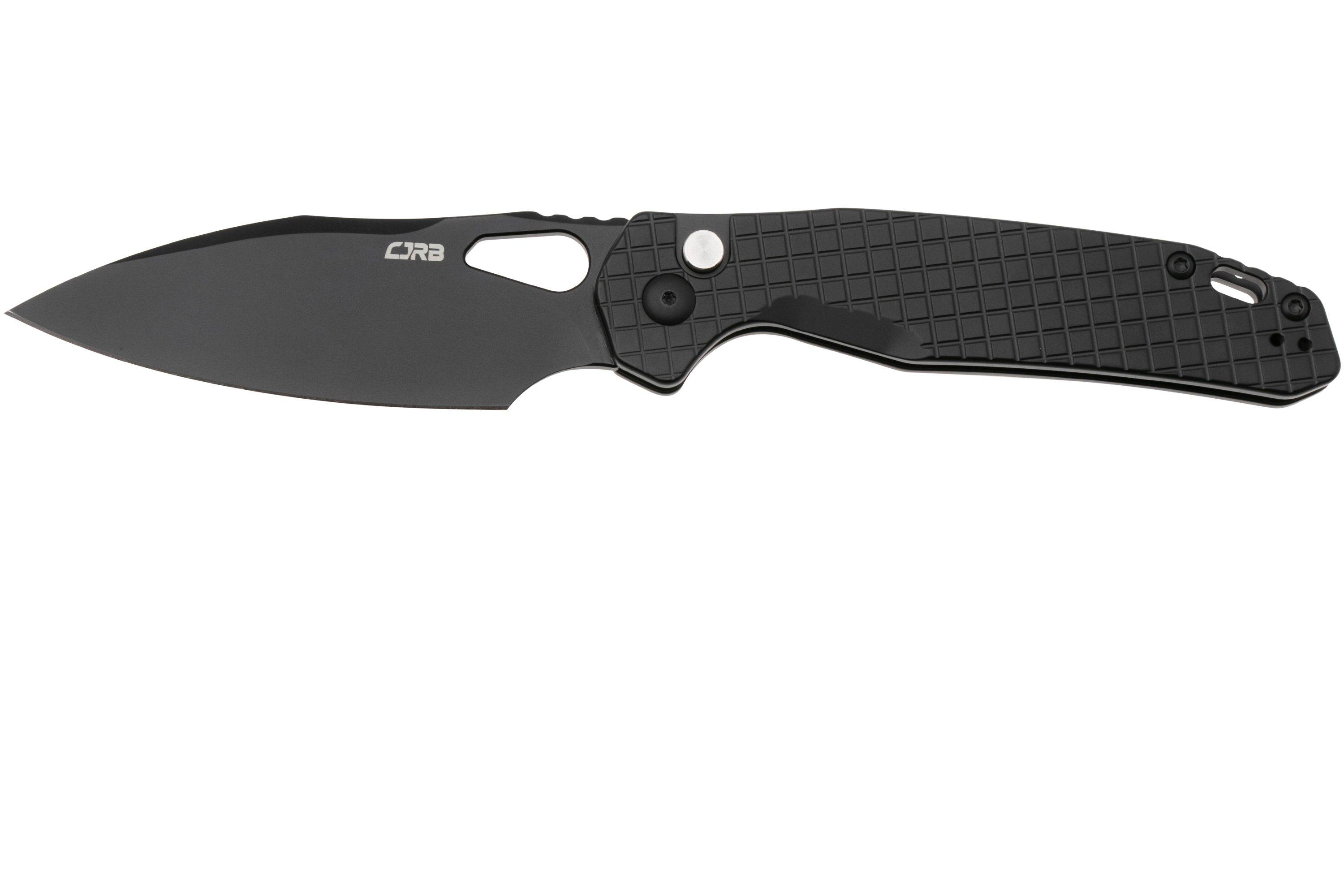 CJRB Frack J1931-BFST, PVD AR-RPM9, PVD Black Steel, pocket knife ...