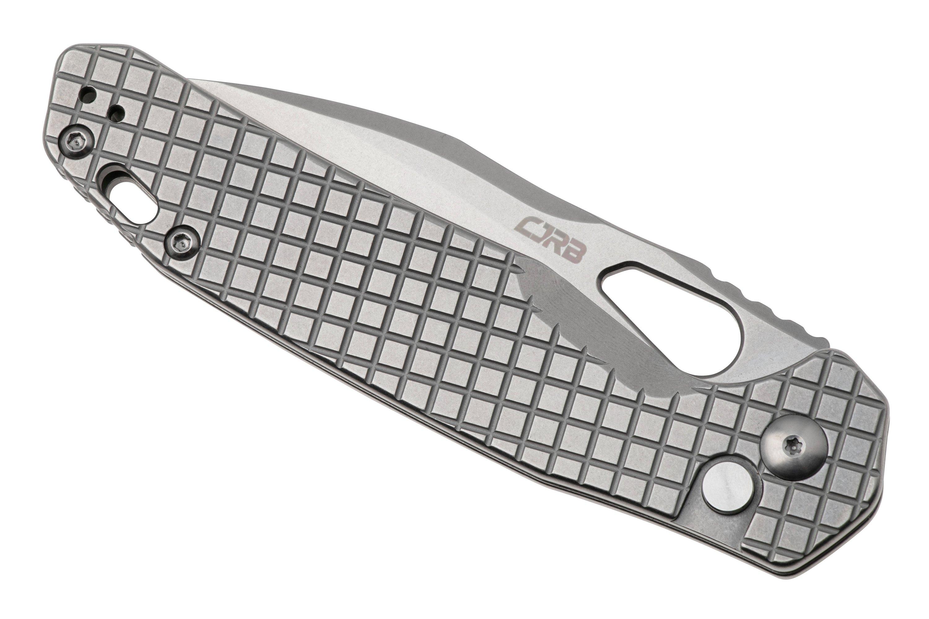 CJRB Frack J1931-FST, Stonewashed AR-RPM9, Frag Stonewashed Steel, pocket knife | Advantageously ...