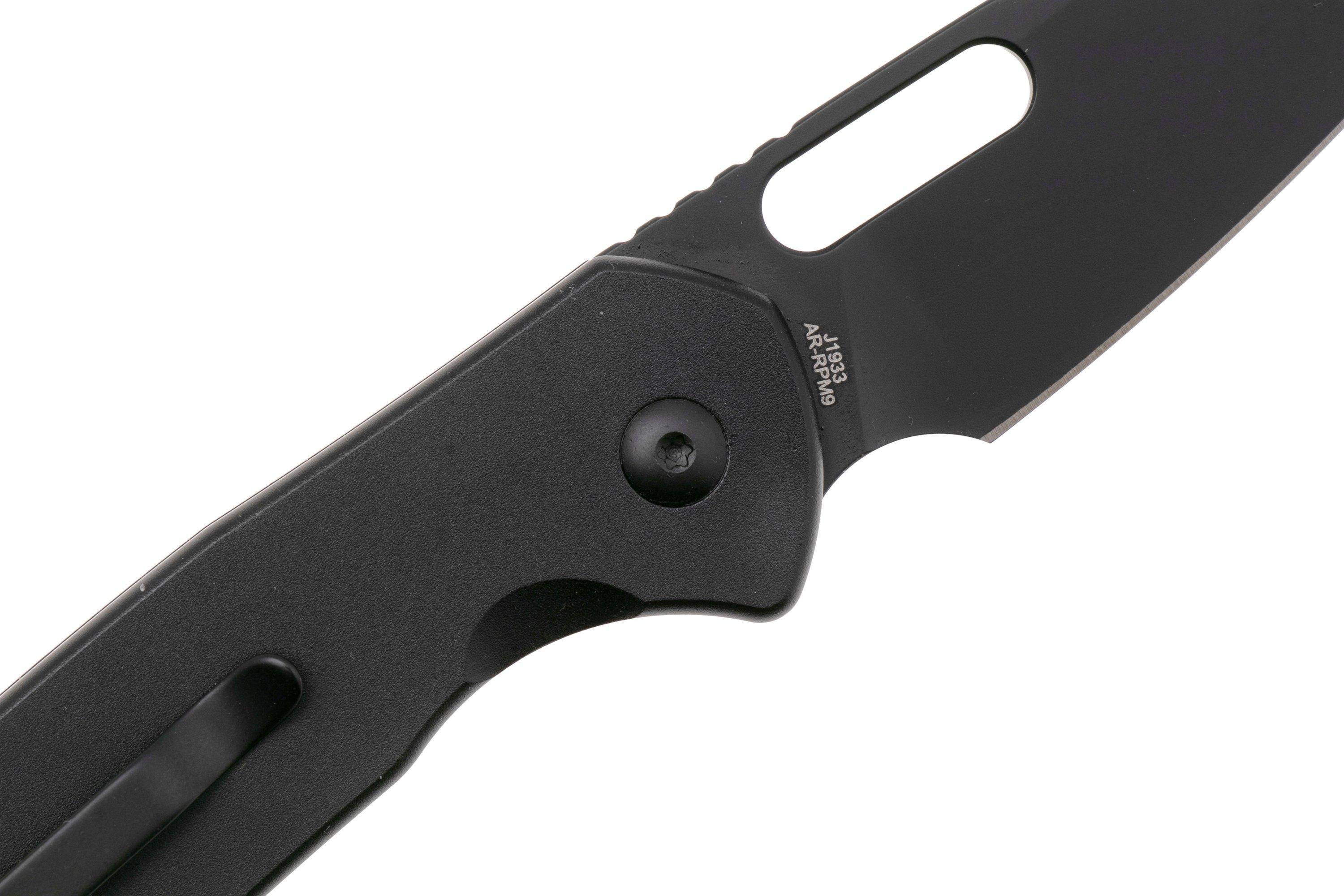 CJRB Mini Pyrite J1933-BBK, PVD AR-RPM9, Black Aluminium, pocket knife ...