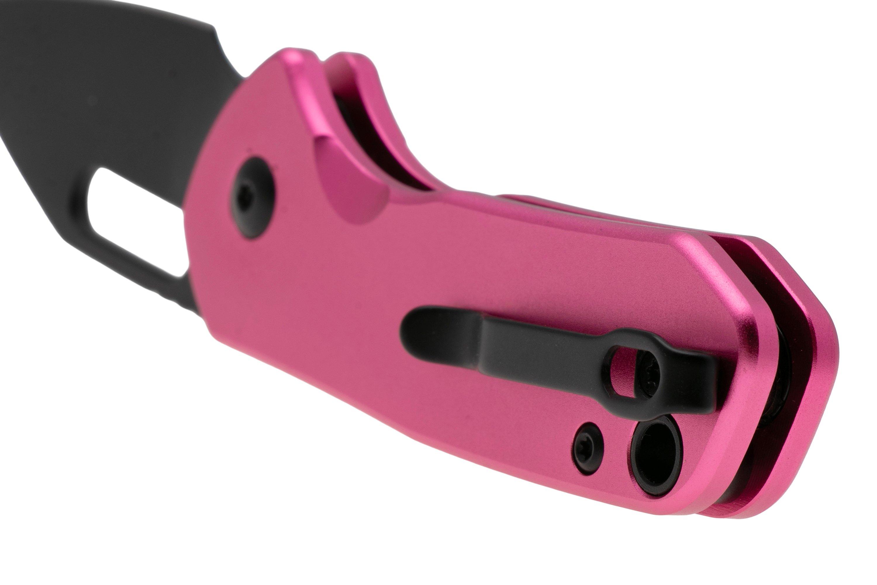 CJRB Mini Pyrite J1933-BPK, PVD AR-RPM9, Pink Aluminium, coltello da ...