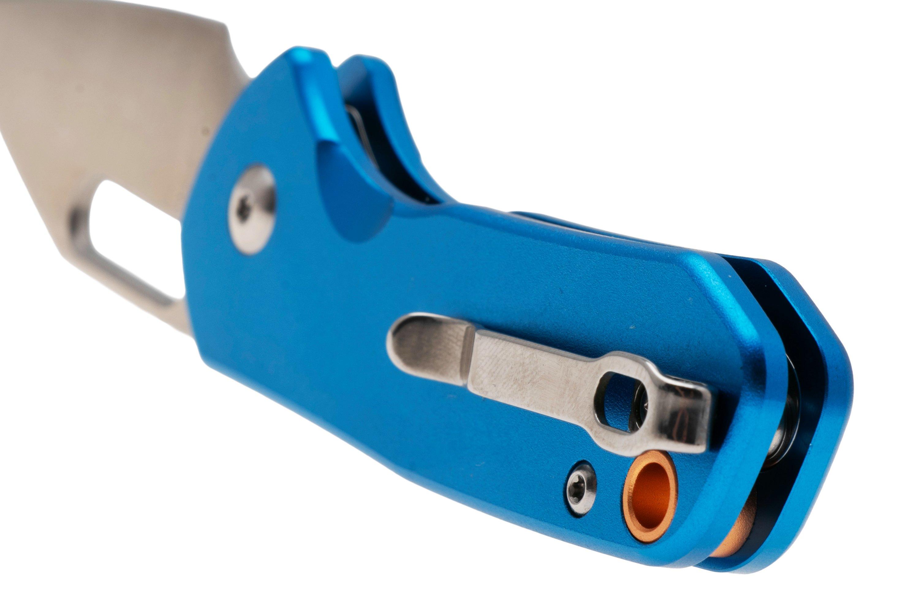 CJRB Mini Pyrite J1933-BU, Satin AR-RPM9, Blue Aluminium, pocket knife ...