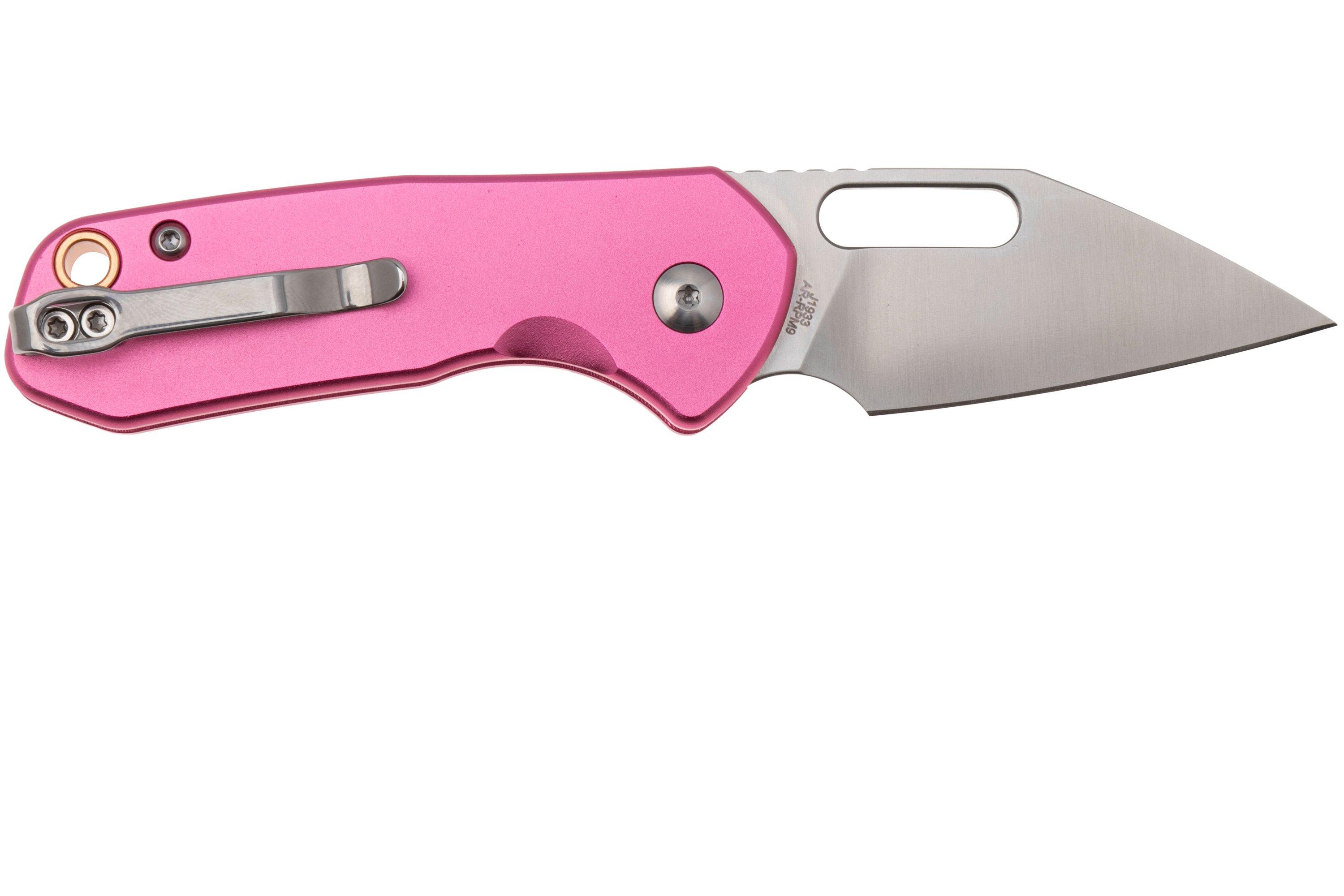 CJRB Mini Pyrite J1933-PK, Satin AR-RPM9, Pink Aluminium, coltello da ...