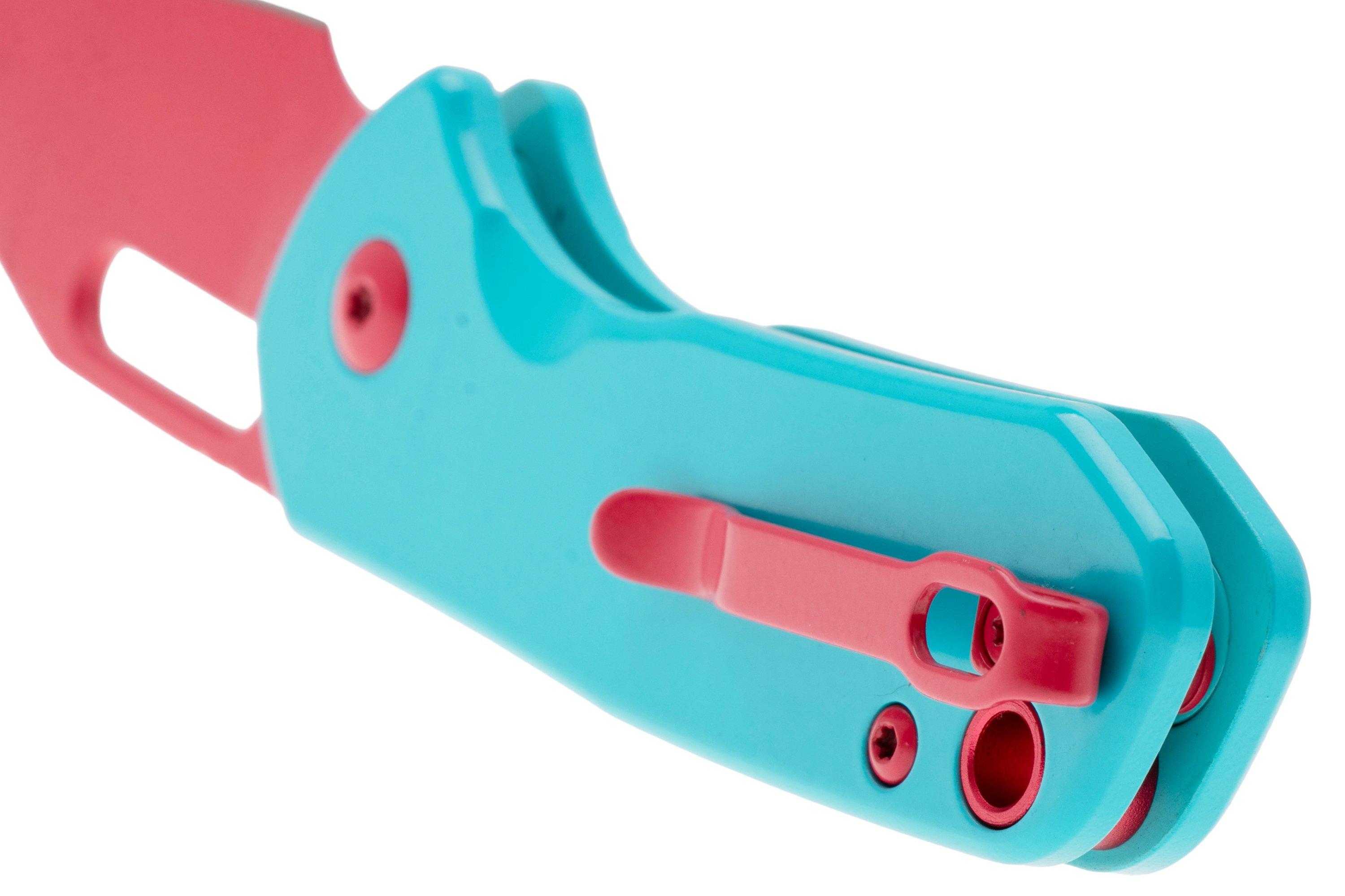 CJRB Mini Pyrite J1933-WEB, Red AR-RPM9, Blue Aluminium, pocket knife ...