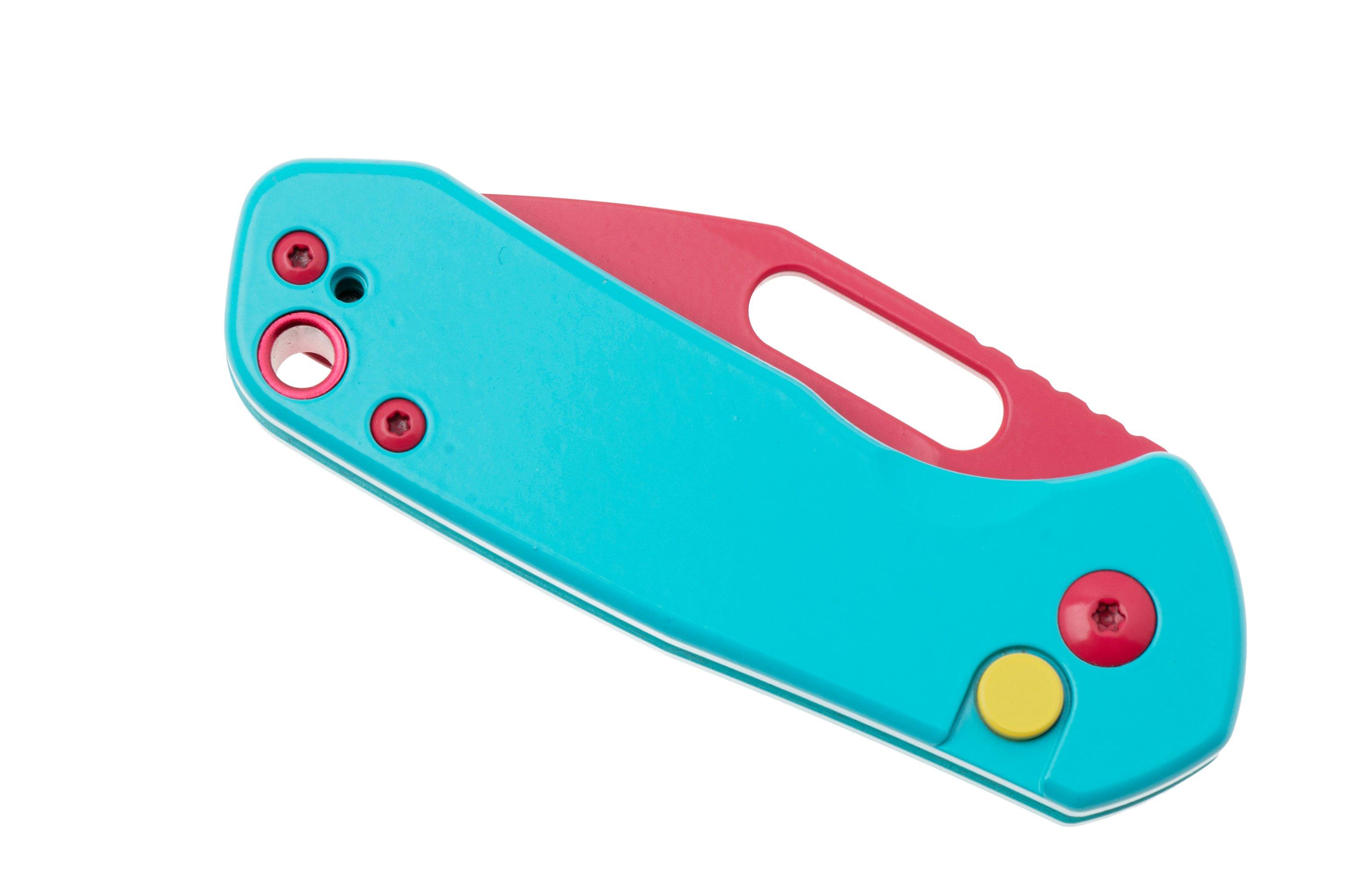 CJRB Mini Pyrite J1933-WEB, Red AR-RPM9, Blue Aluminium, pocket knife ...