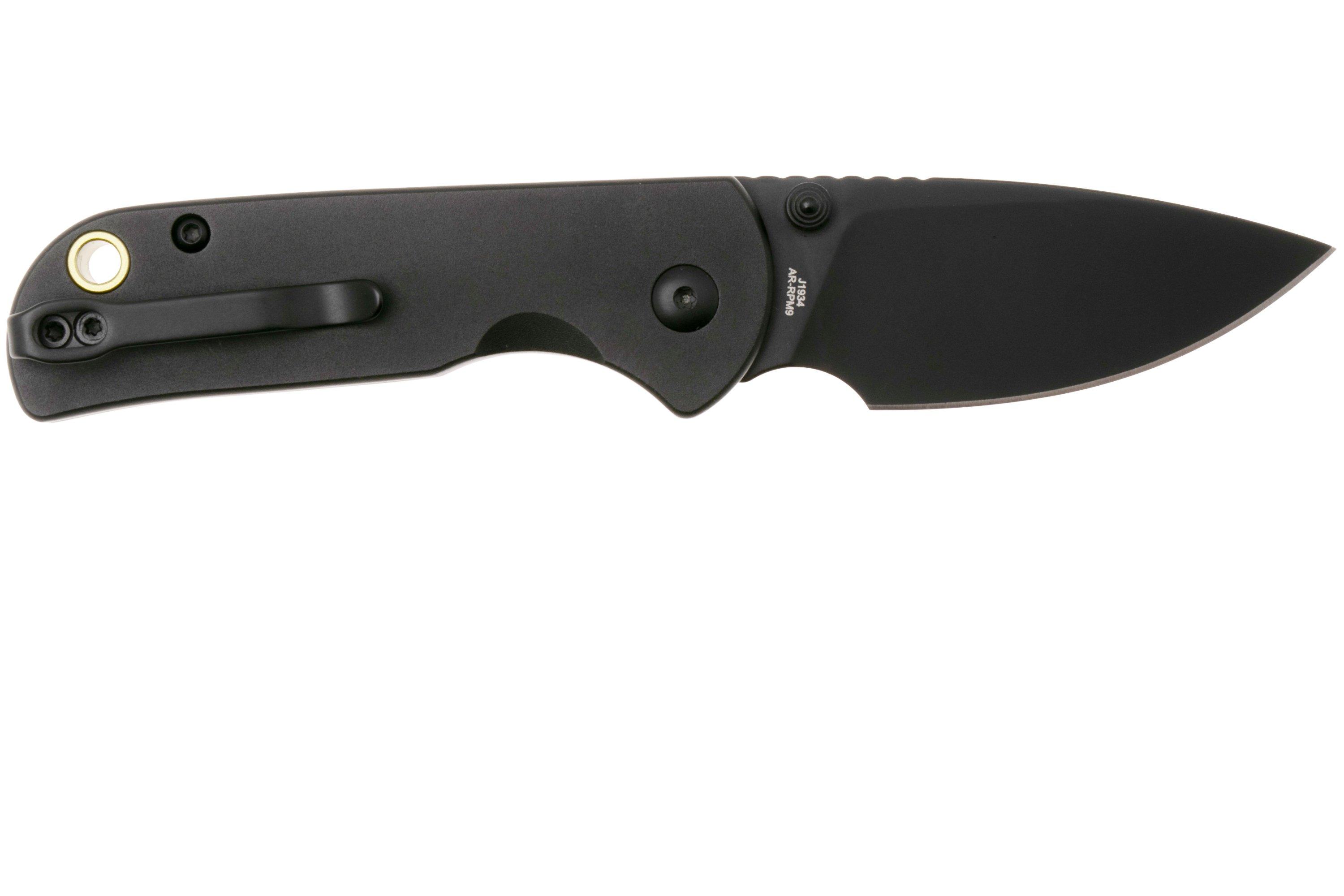 CJRB Mica J1934-BBK, PVD AR-RPM9, Black Aluminium, coltello da tasca | Fare acquisti ...