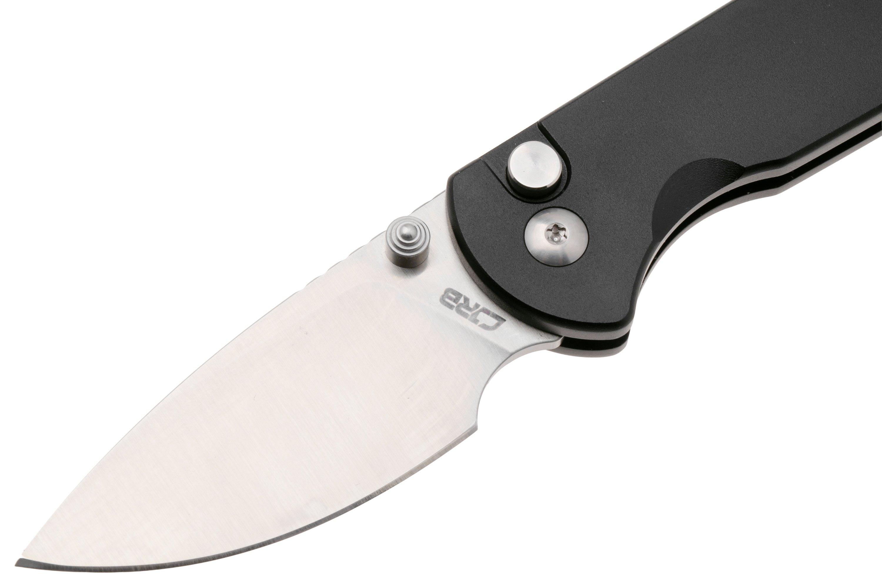 CJRB Mica J1934-BK, Satin AR-RPM9, Black Aluminium, pocket knife ...