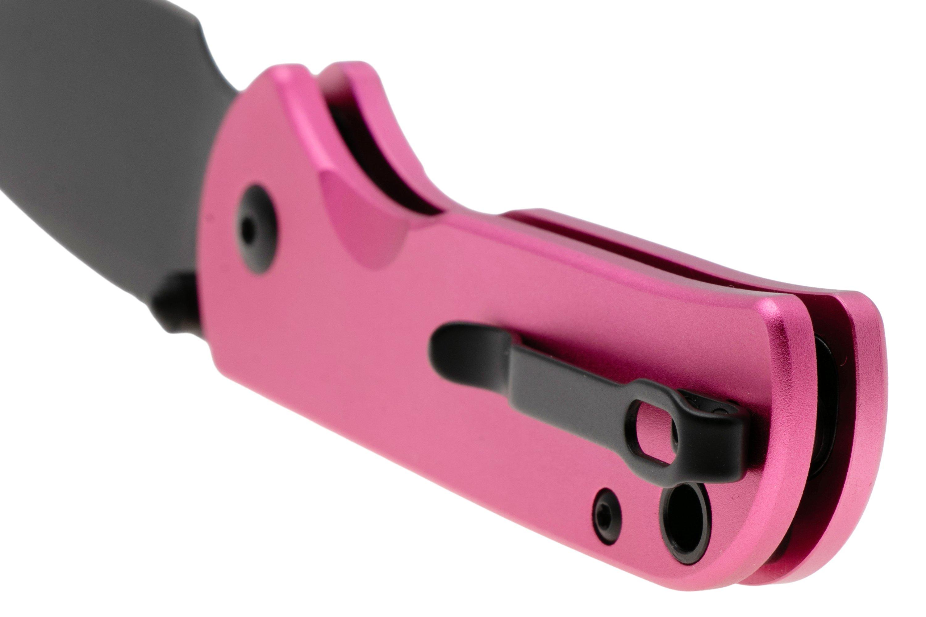 CJRB Mica J1934-BPK, PVD AR-RPM9, Pink Aluminium, pocket knife ...