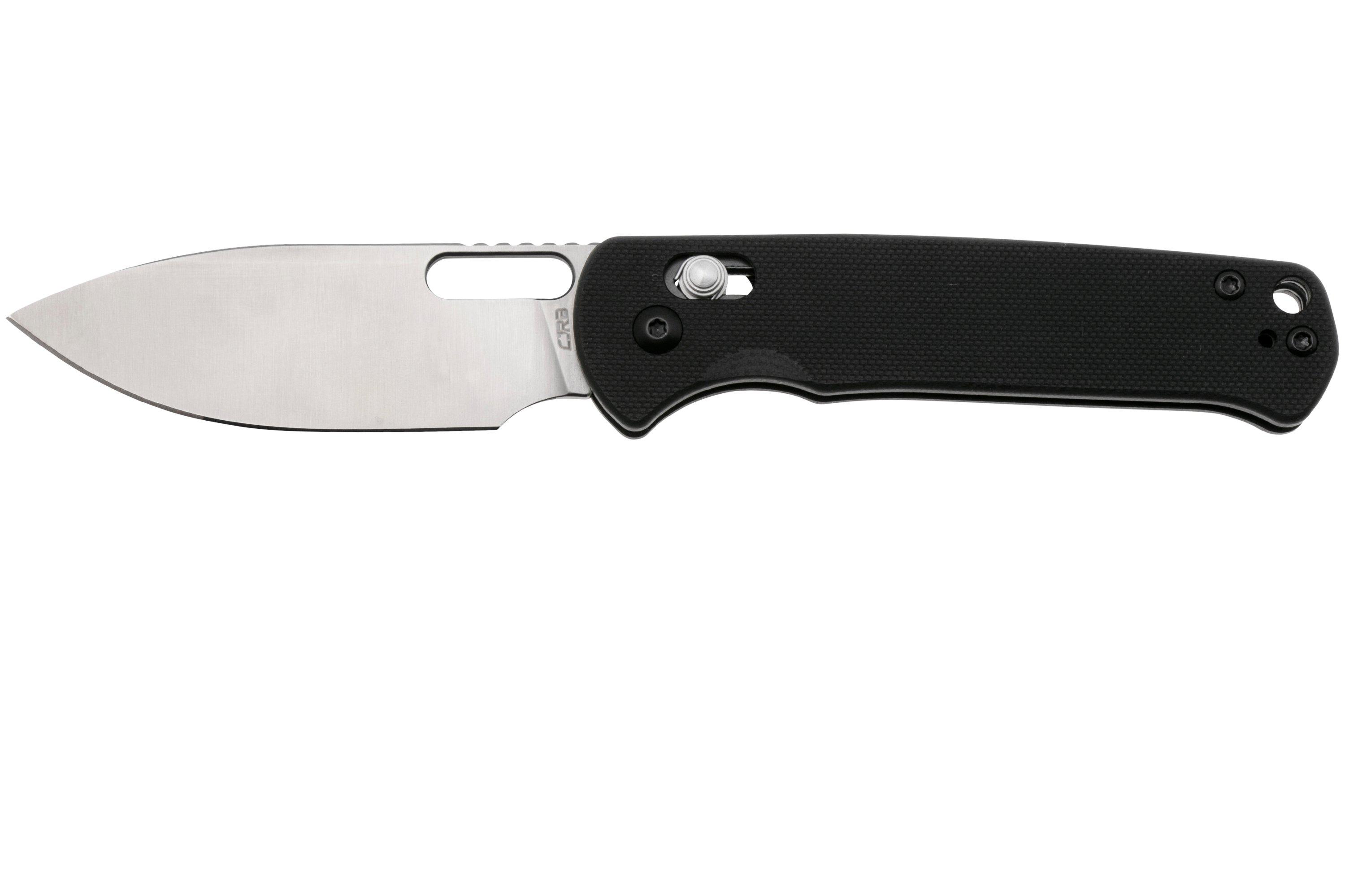 CJRB Hectare J1935-BK, Satin AR-RPM9, Black G10, pocket knife ...