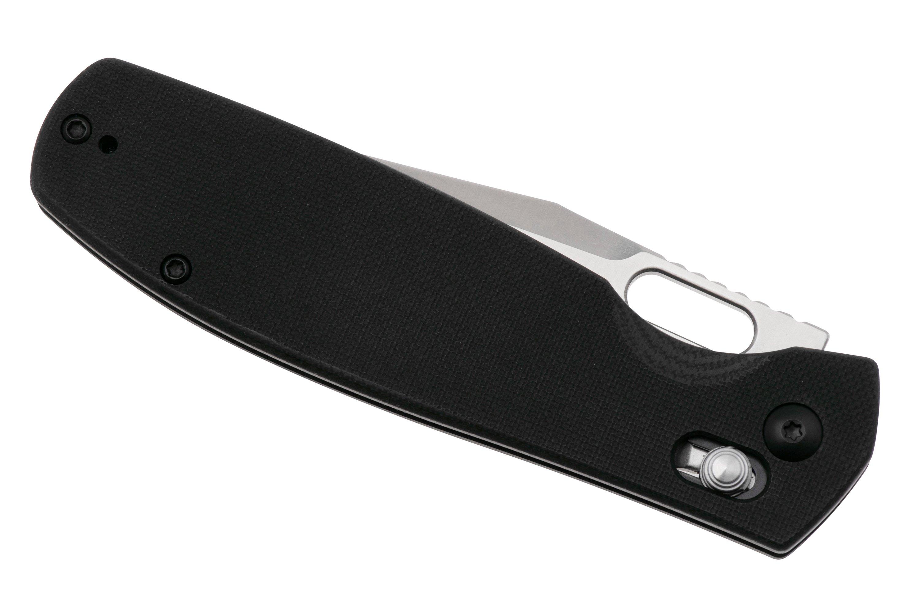 CJRB Prado J1936-BK, Satin AR-RPM9, Black G10, pocket knife ...