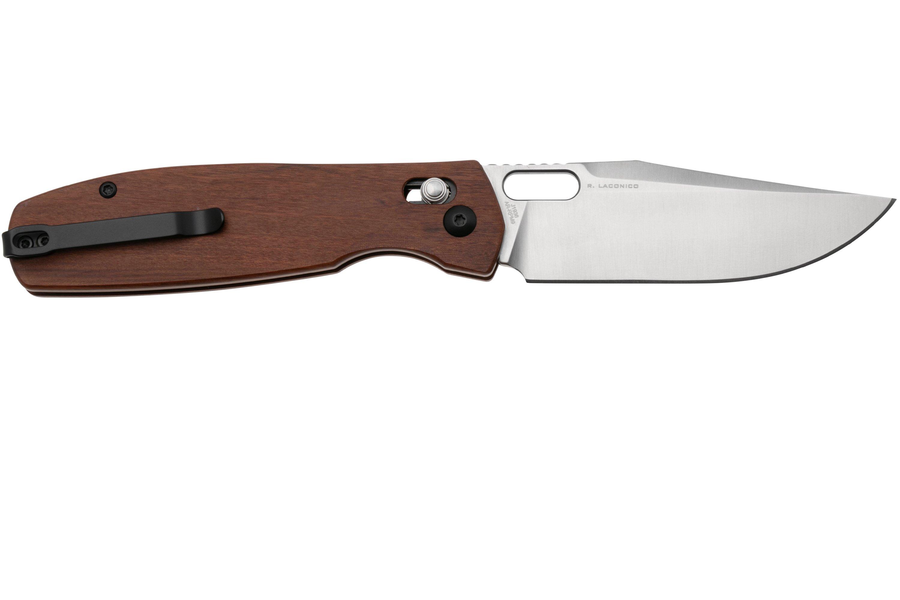 CJRB Prado J1936-WD, Satin AR-RPM9, Rosewood, pocket knife ...