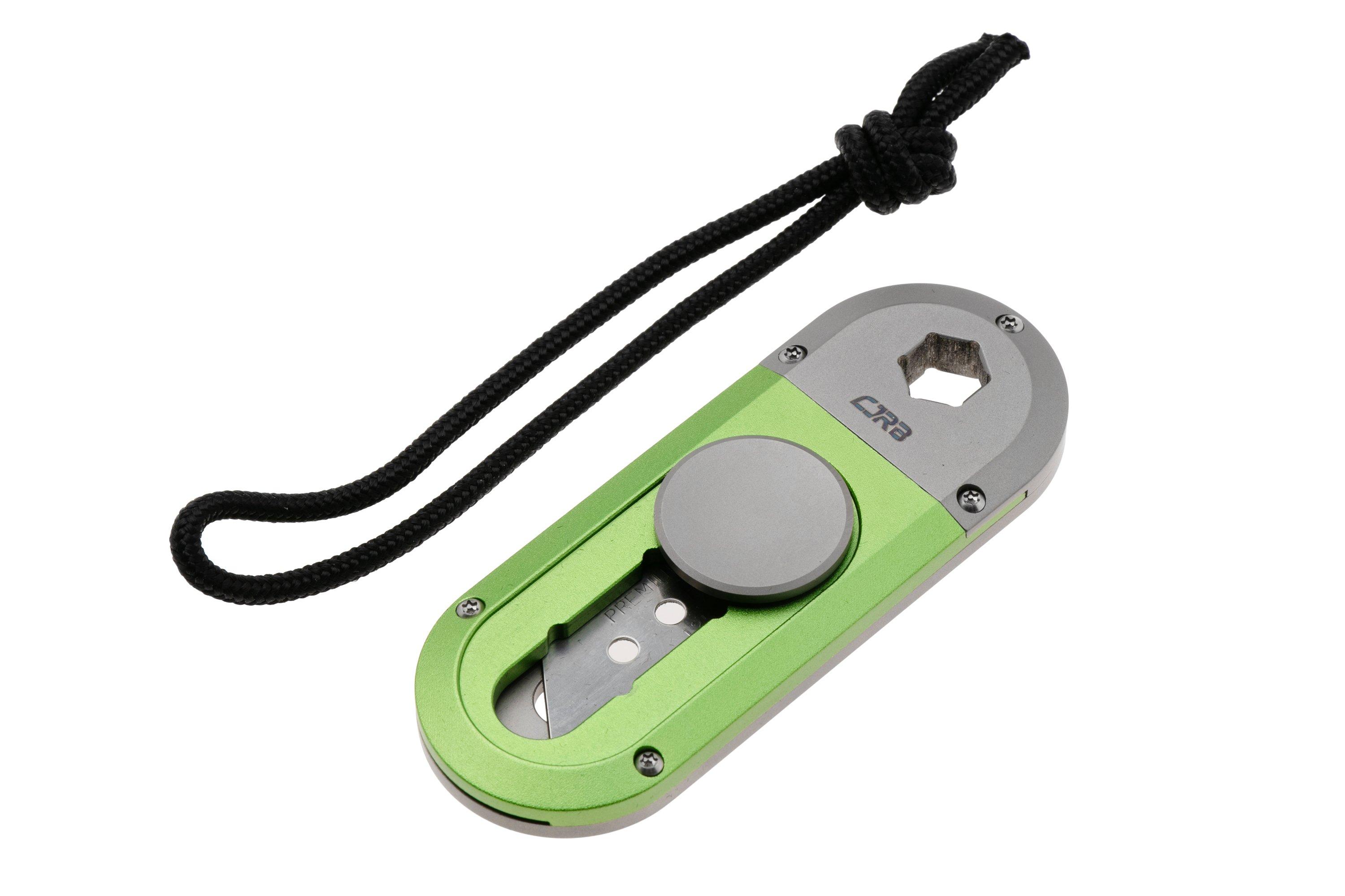 CJRB Breeze J1941G-GN Grey Titanium, Green Aluminium, utility pocket ...