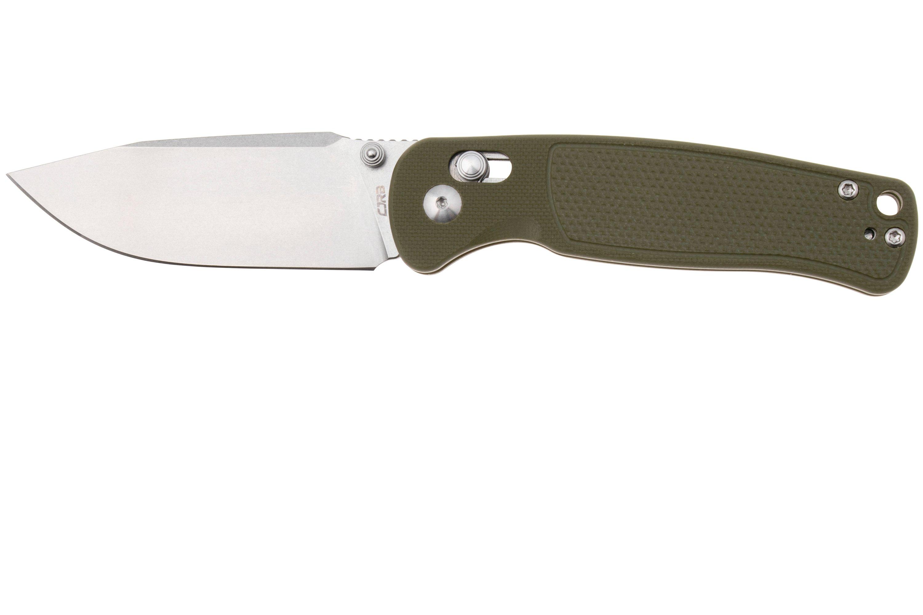CJRB Shale J1943-GN, Stonewashed AR-RPM9, Green G10, navalha | Compras vantajosas em ...