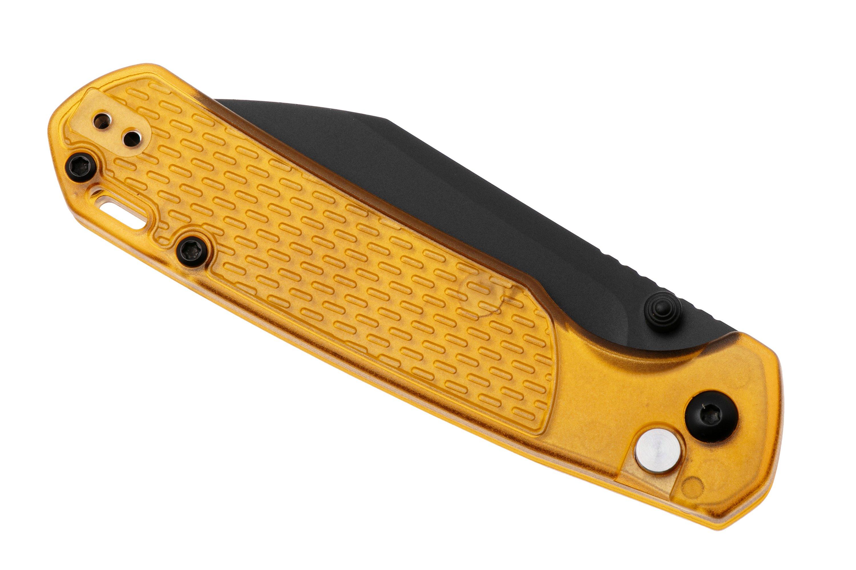 CJRB Pyrite Light J1945-AMB PVD AR-RPM9, Ultem, pocket knife ...