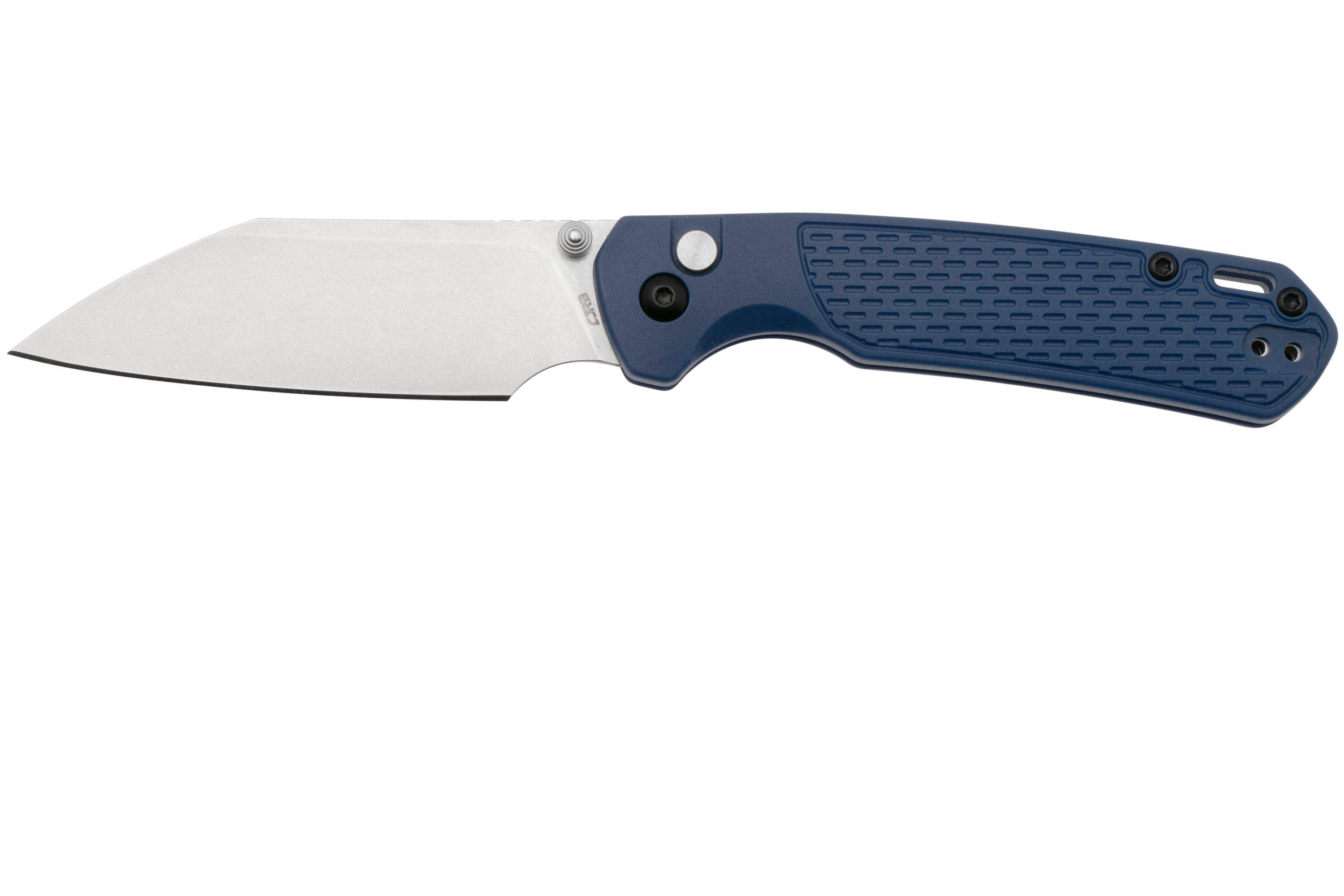 CJRB Pyrite Light J1945-BU, Stonewashed AR-RPM9, Blue FRN, pocket knife ...