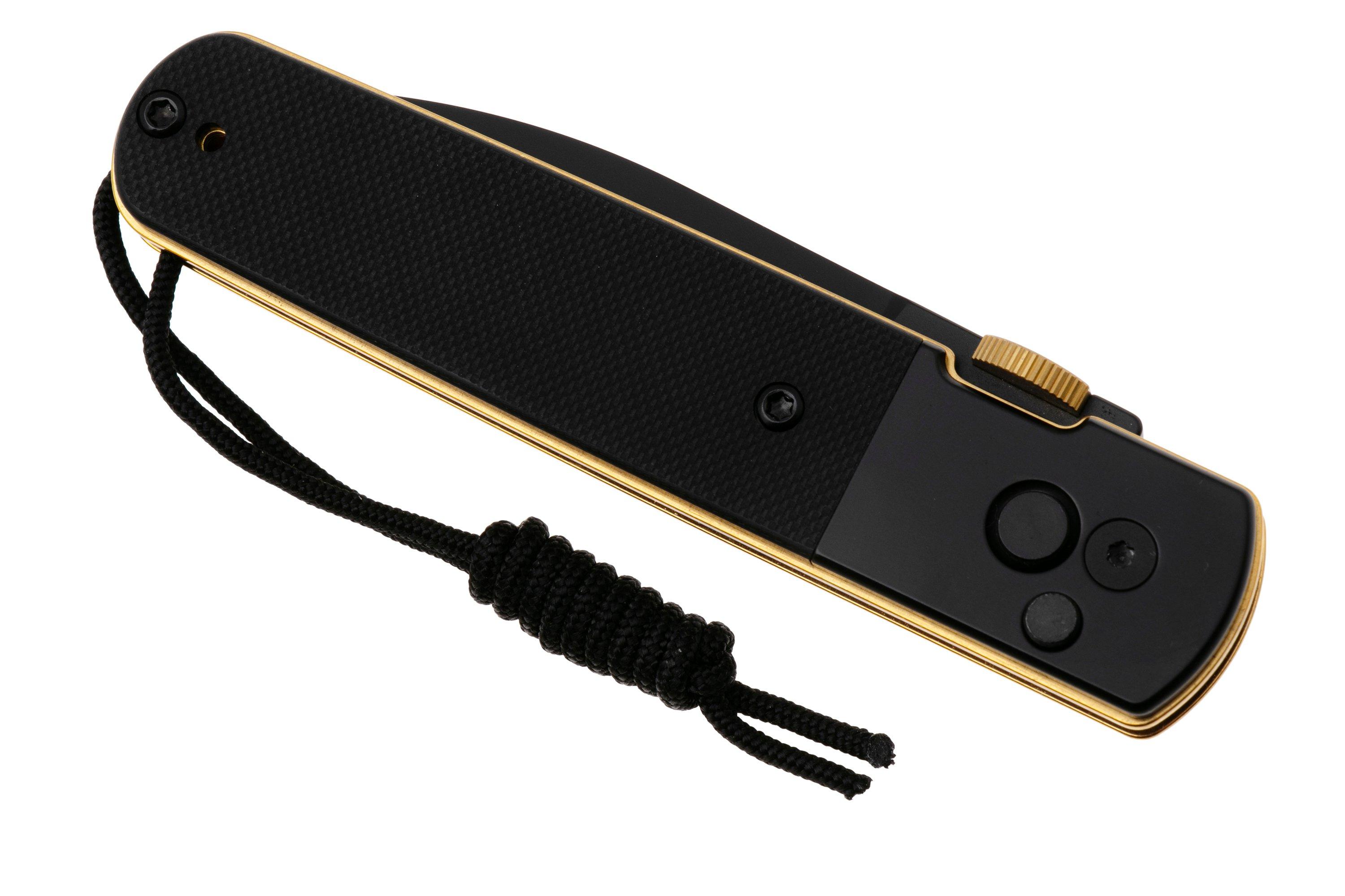 CJRB Locust J1951-BG PVD AR-RPM9, Black Aluminium Black G10, pocket ...