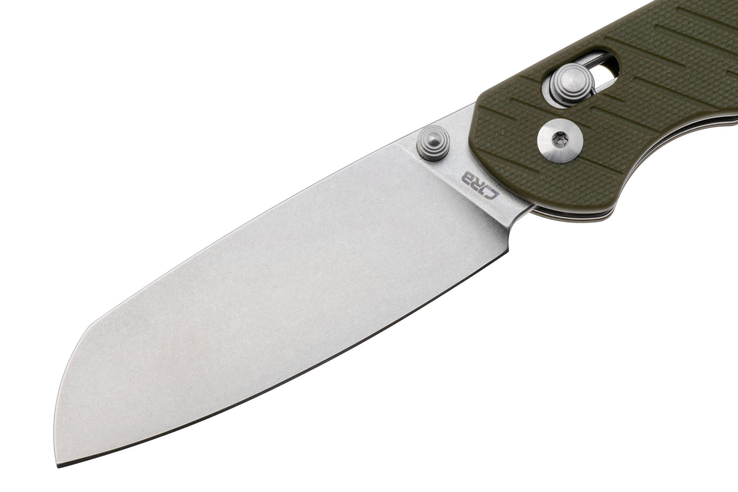 CJRB Lyrid J1953-GN Stonewashed AR-RPM9, Blue G10, pocket knife ...