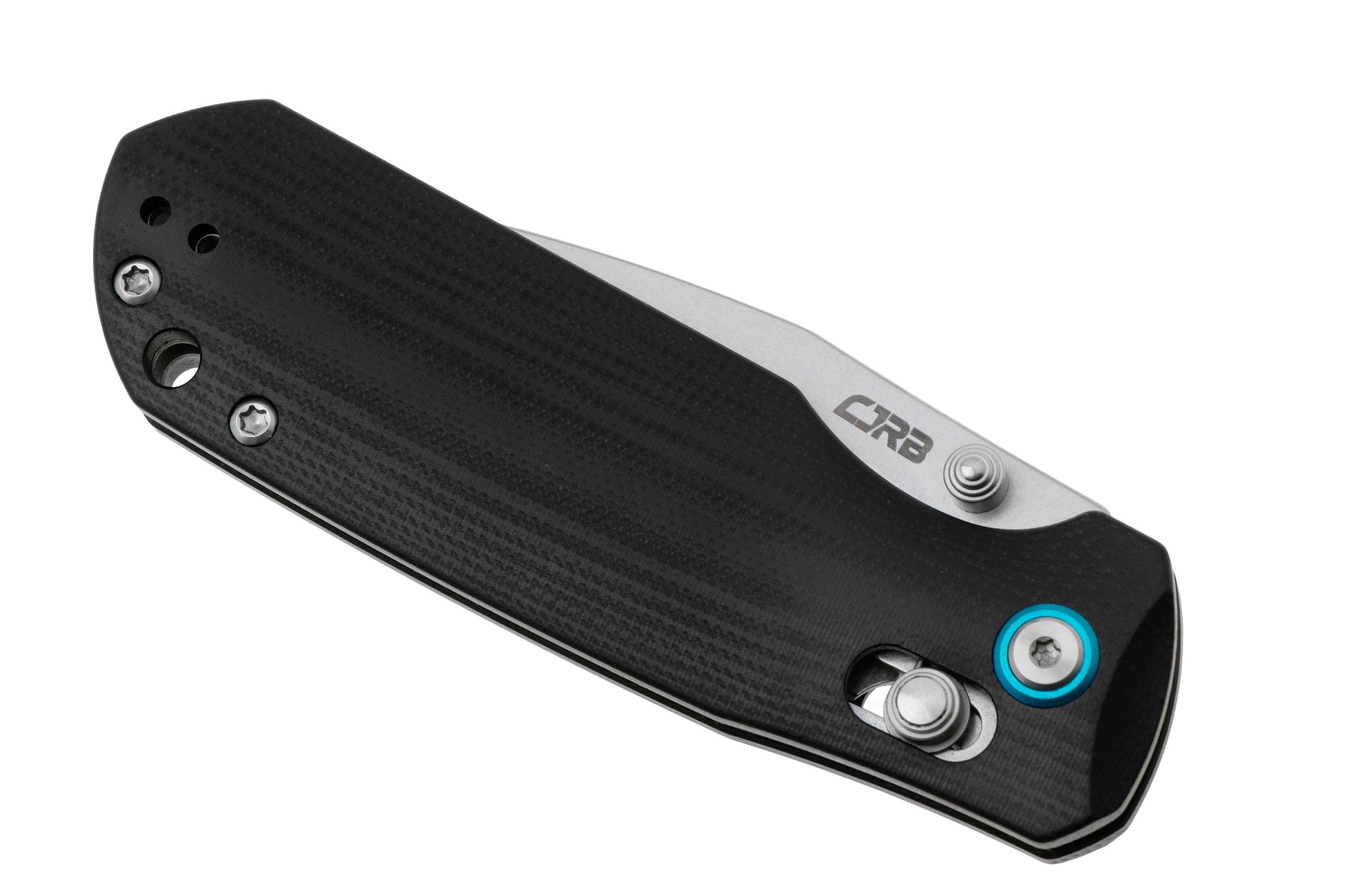 CJRB Maximal J1954-BK Stonewashed AR-RPM9, Black G10, zakmes, David C. Andersen design ...