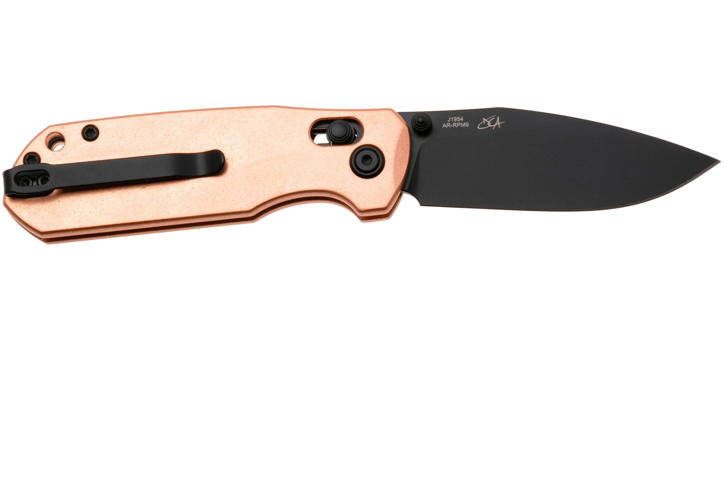 CJRB Maximal J1954-CO PVD AR-RPM9, Copper, pocket knife, David C. Andersen design ...