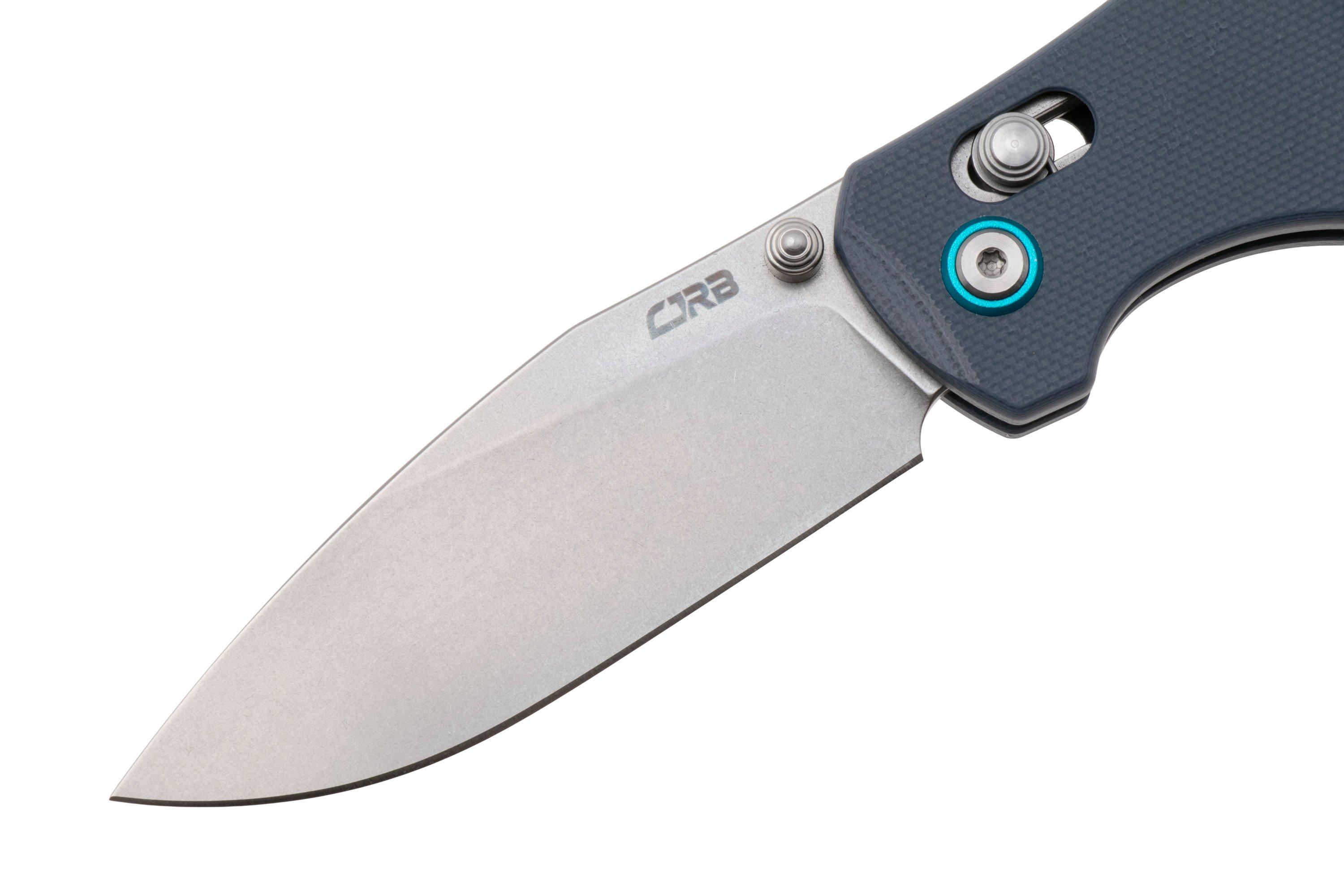 CJRB Maximal J1954-GYF Stonewashed AR-SFII, Gray G10, Taschenmesser, David C. Andersen Design ...