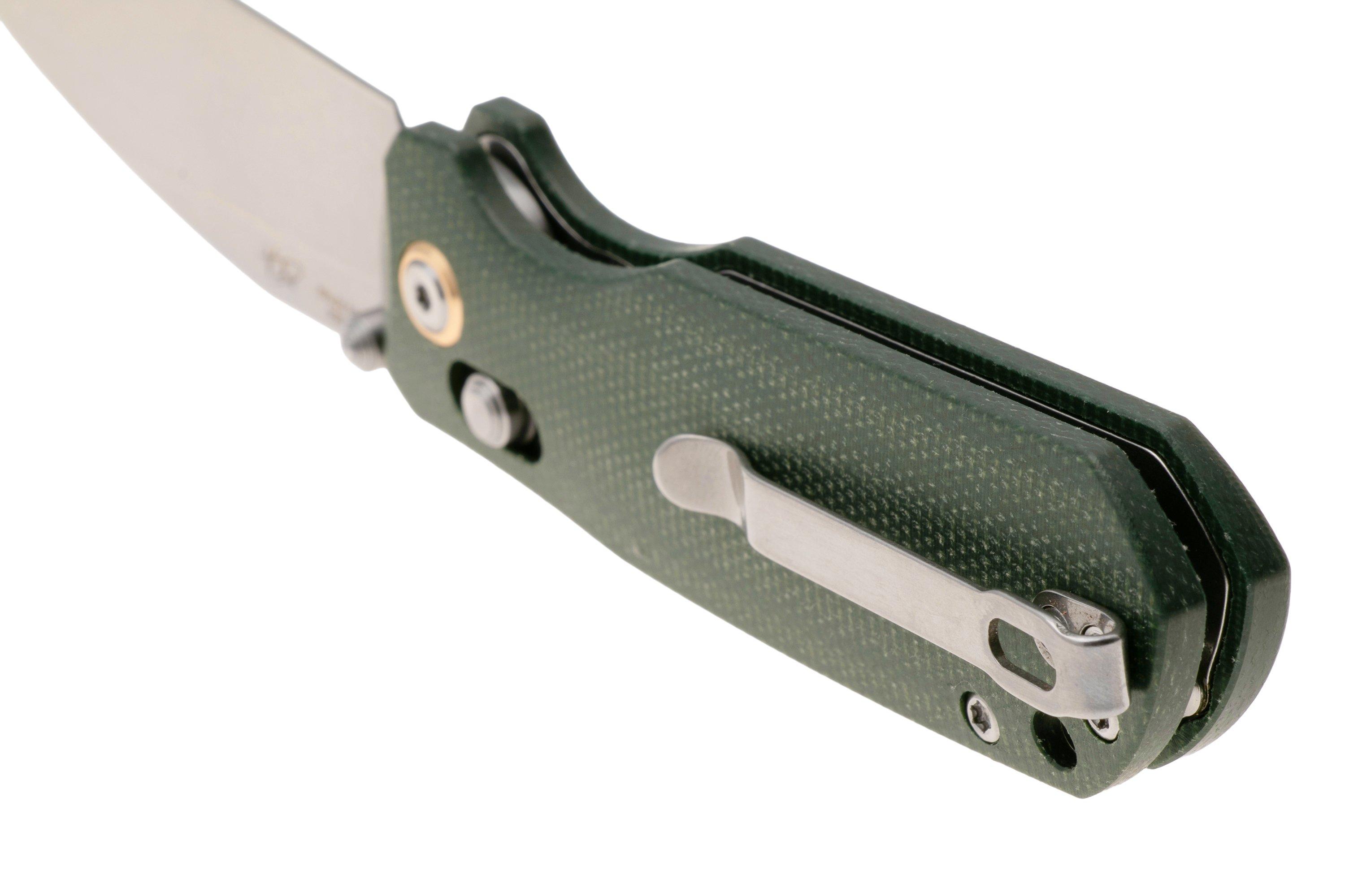 CJRB Maximal J1954-MGN Stonewashed AR-RPM9, Green Micarta, Taschenmesser, David C. Andersen ...