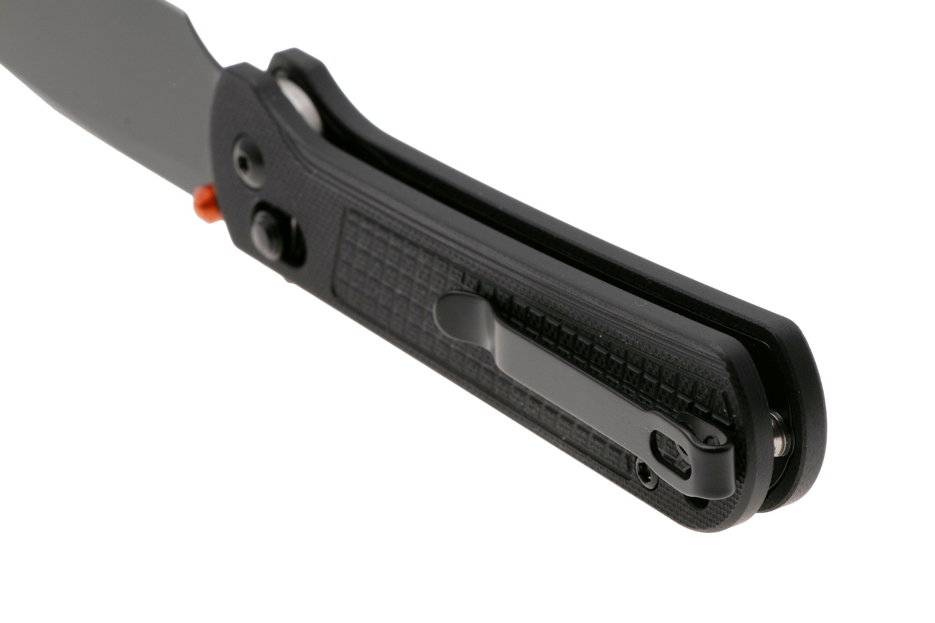 CJRB Bolt J1960-BBK PVD AR-RPM9, Black G10, pocket knife | Advantageously shopping at ...