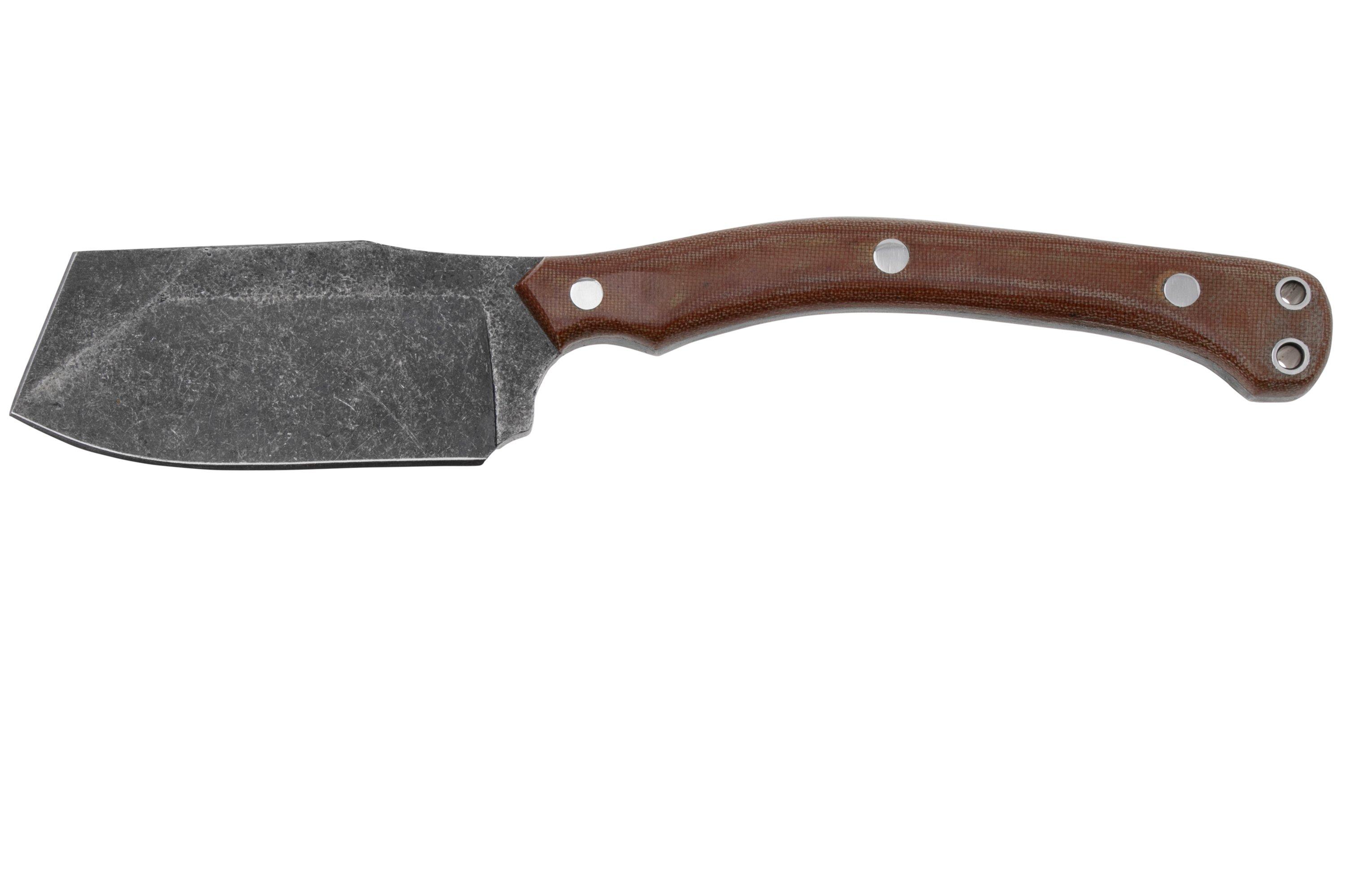 CRKT Razel Nax 2014 Brown Micarta fixed knife, Jon Graham design ...