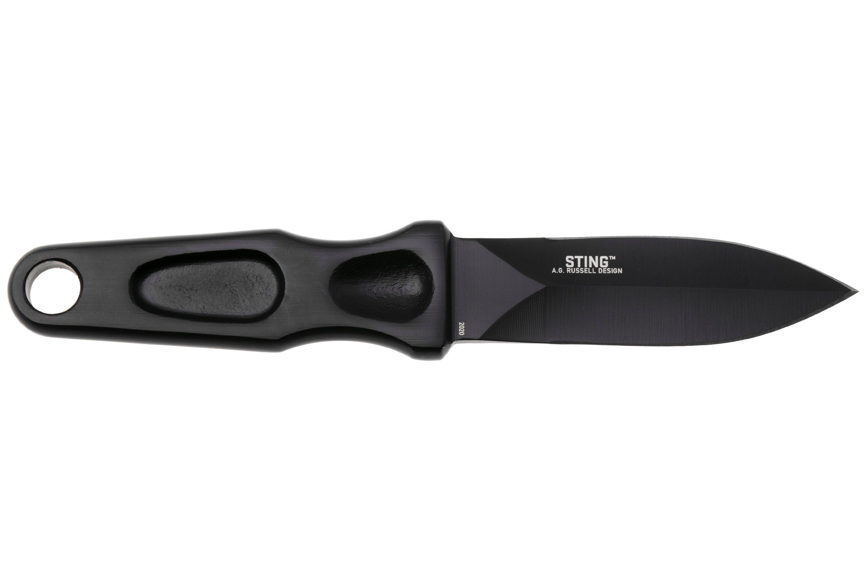 CRKT 2020 Sting, Black 1055 Carbon Steel, laarsdolk | Voordelig kopen ...