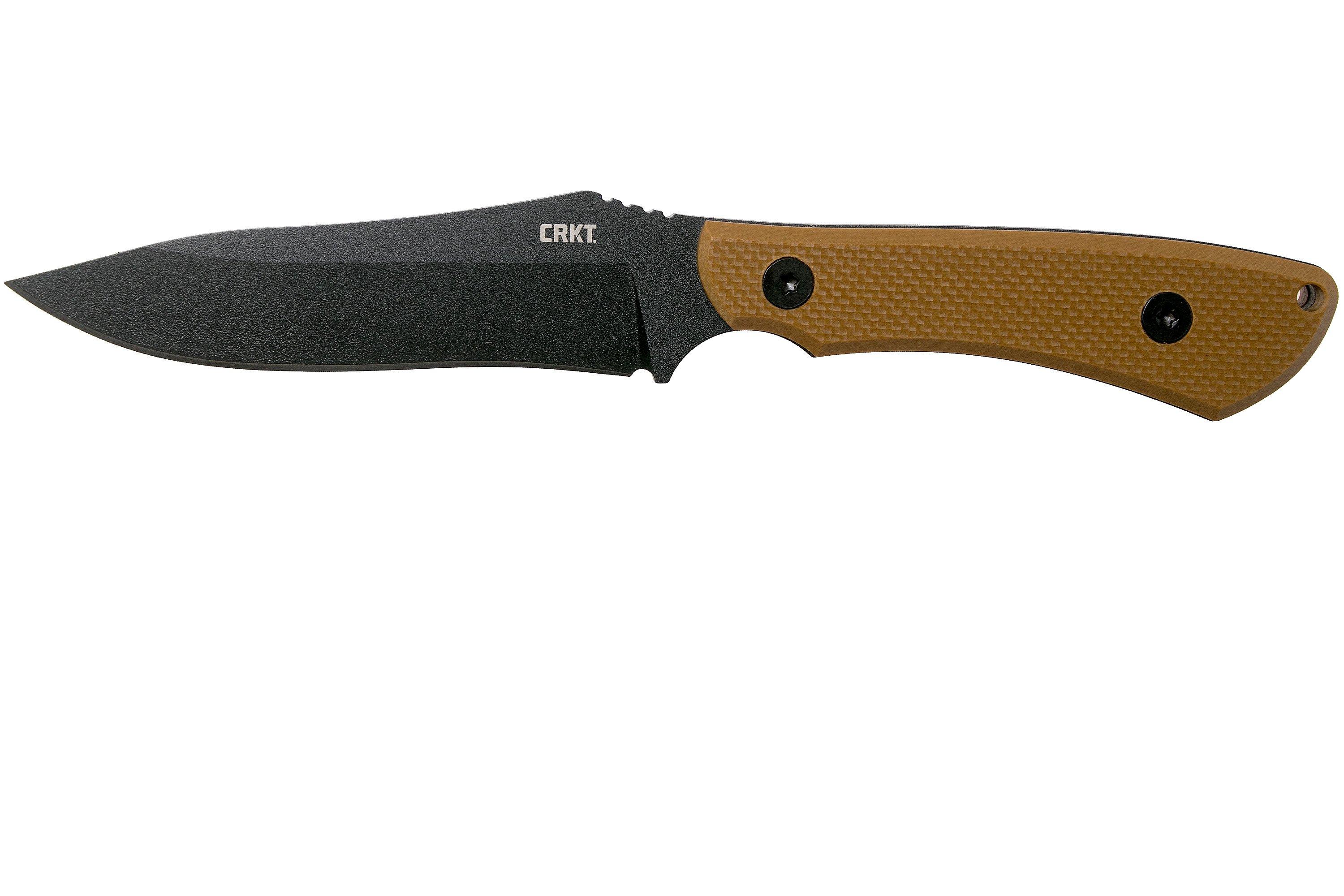 CRKT Ramadi Coyote Brown 2083 fixed knife, Darrin William Sirois design ...
