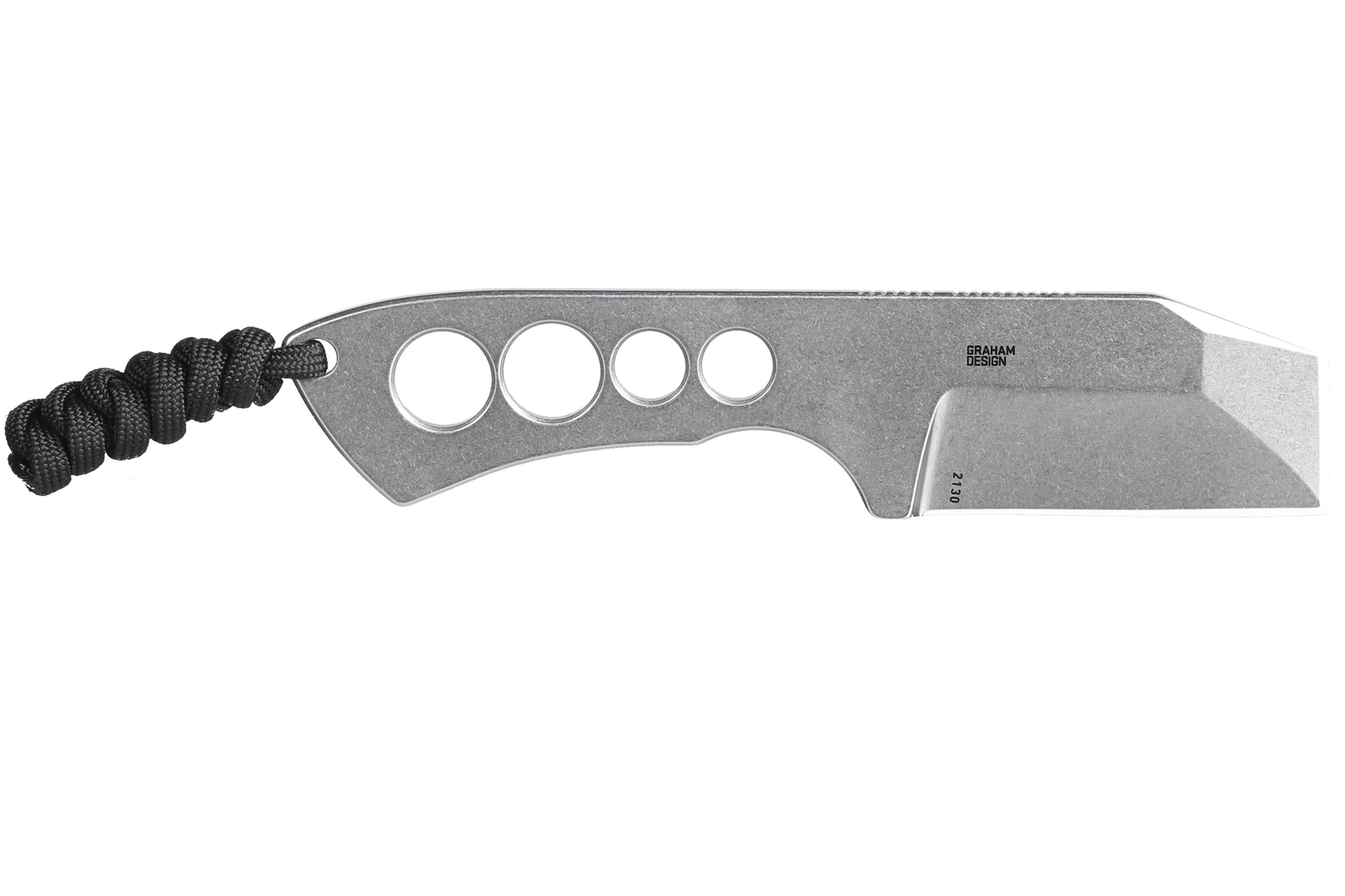 CRKT Razel Chisel 2130 Stainless Steel fixed knife, Jon Graham design ...
