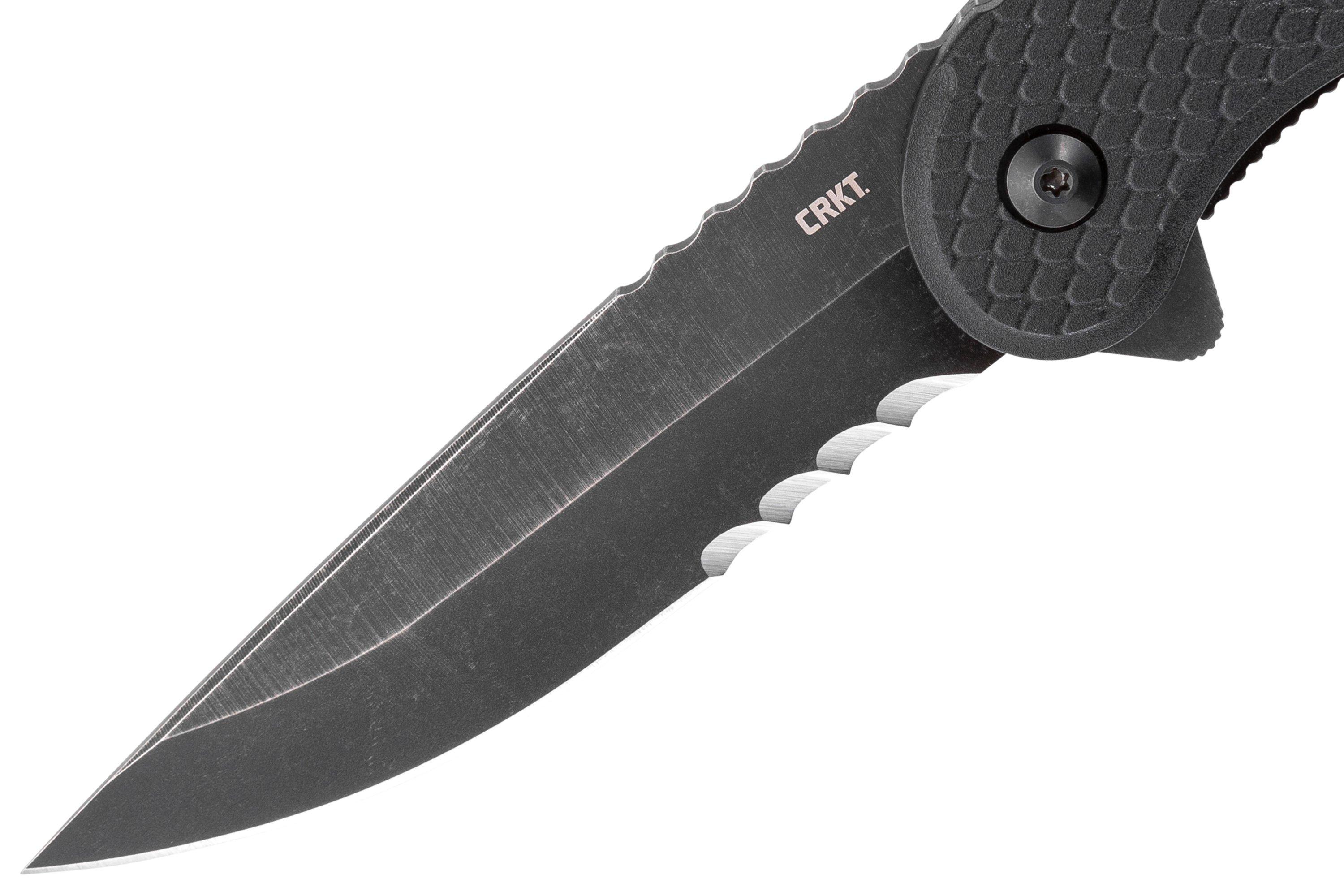 CRKT Taco Viper, Assisted, Black, pocket knife, Antonio Rodriguez ...