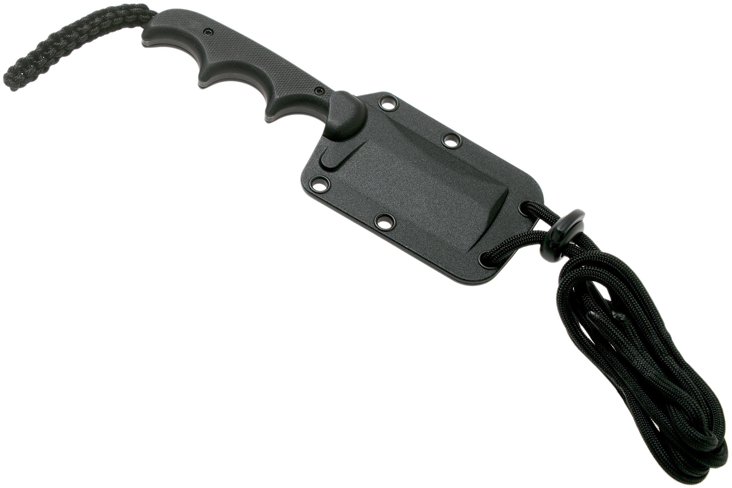 CRKT Minimalist Cleaver Blackout 2383K neck knife, Alan Folts design ...